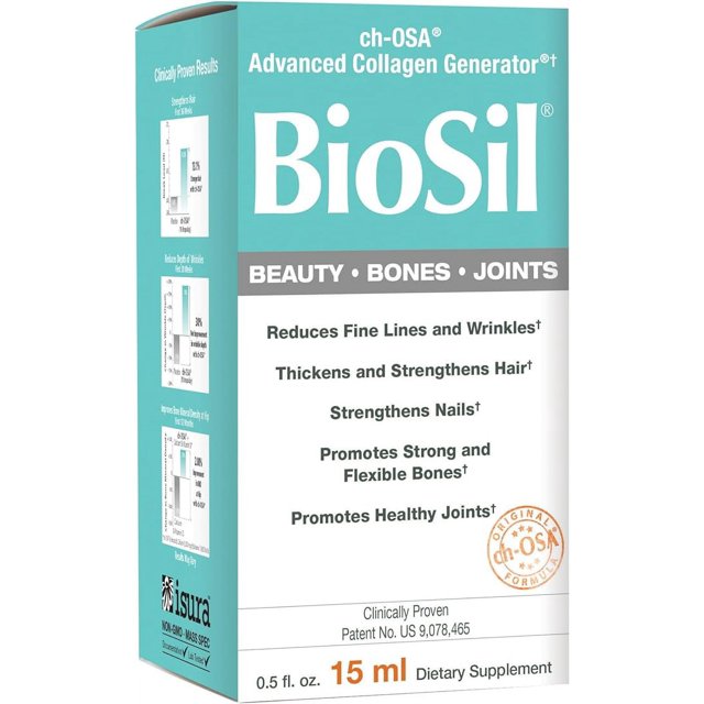 Biosil Advanced Collagen Supplement For Beauty, Bones And Joints, 0.5 ...