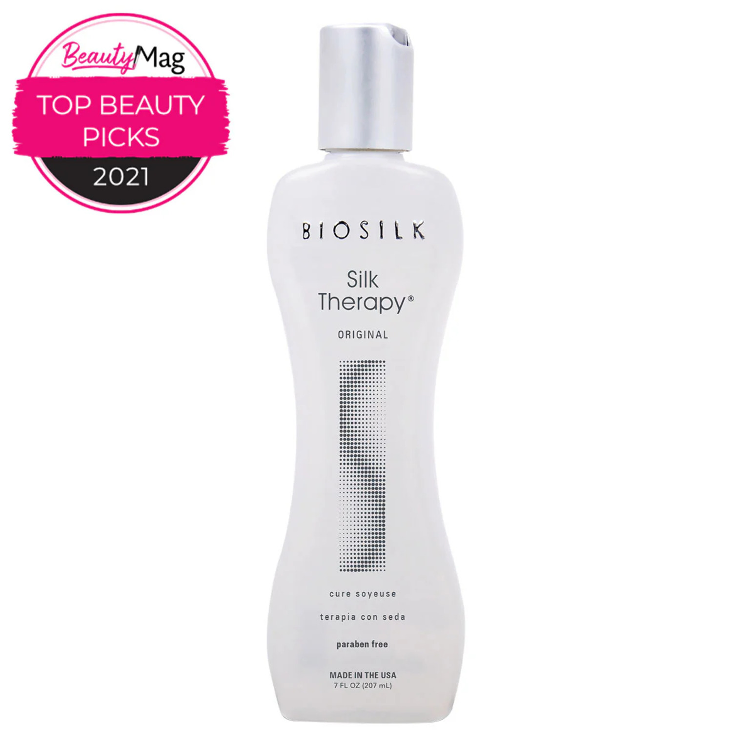 BioSilk Silk Therapy Original 7 oz - Hair Treatment Serum for Smoothing ...