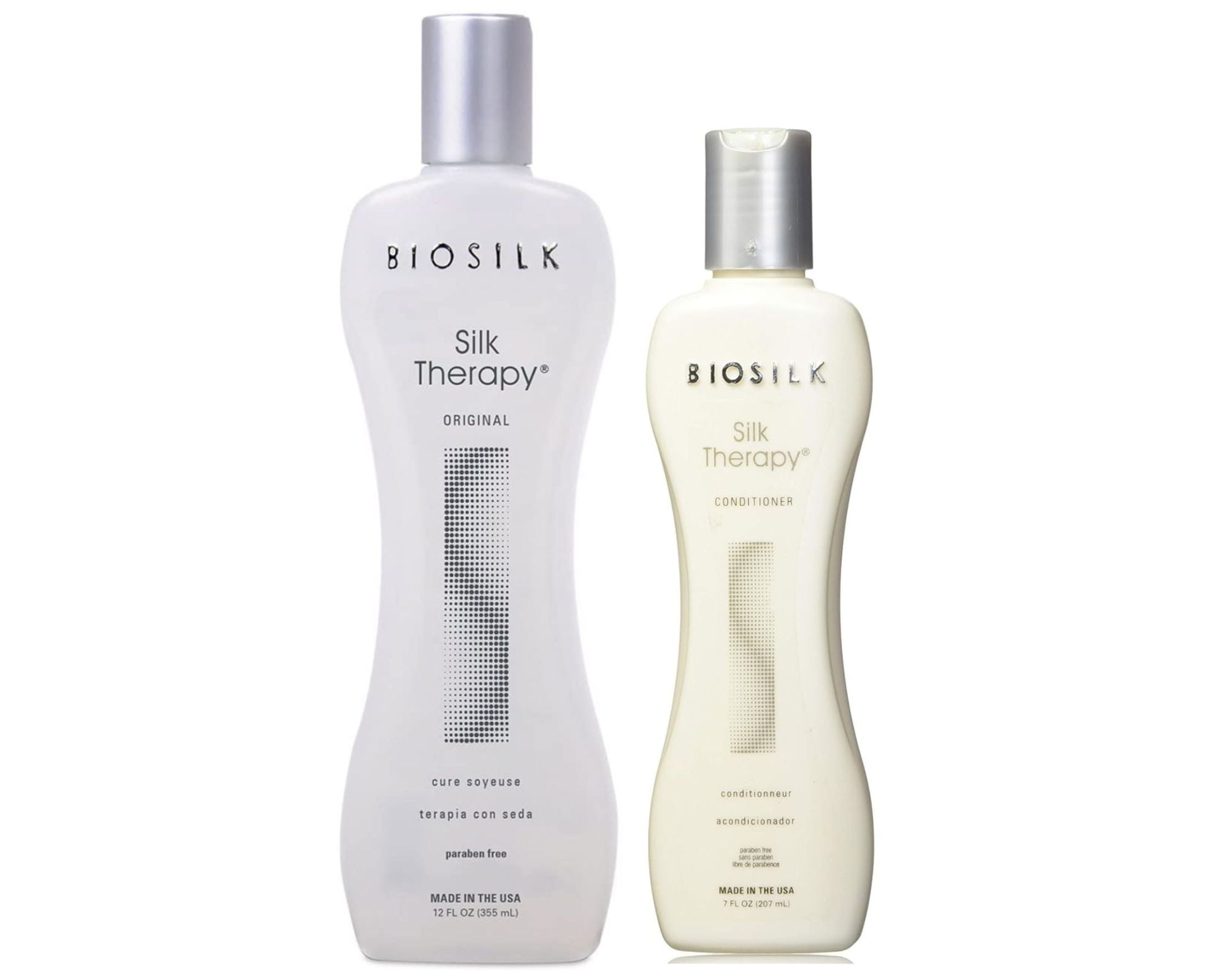 Biosilk Silk Therapy - ORIGINAL 12 oz and 7 oz - COMBO - Walmart.com
