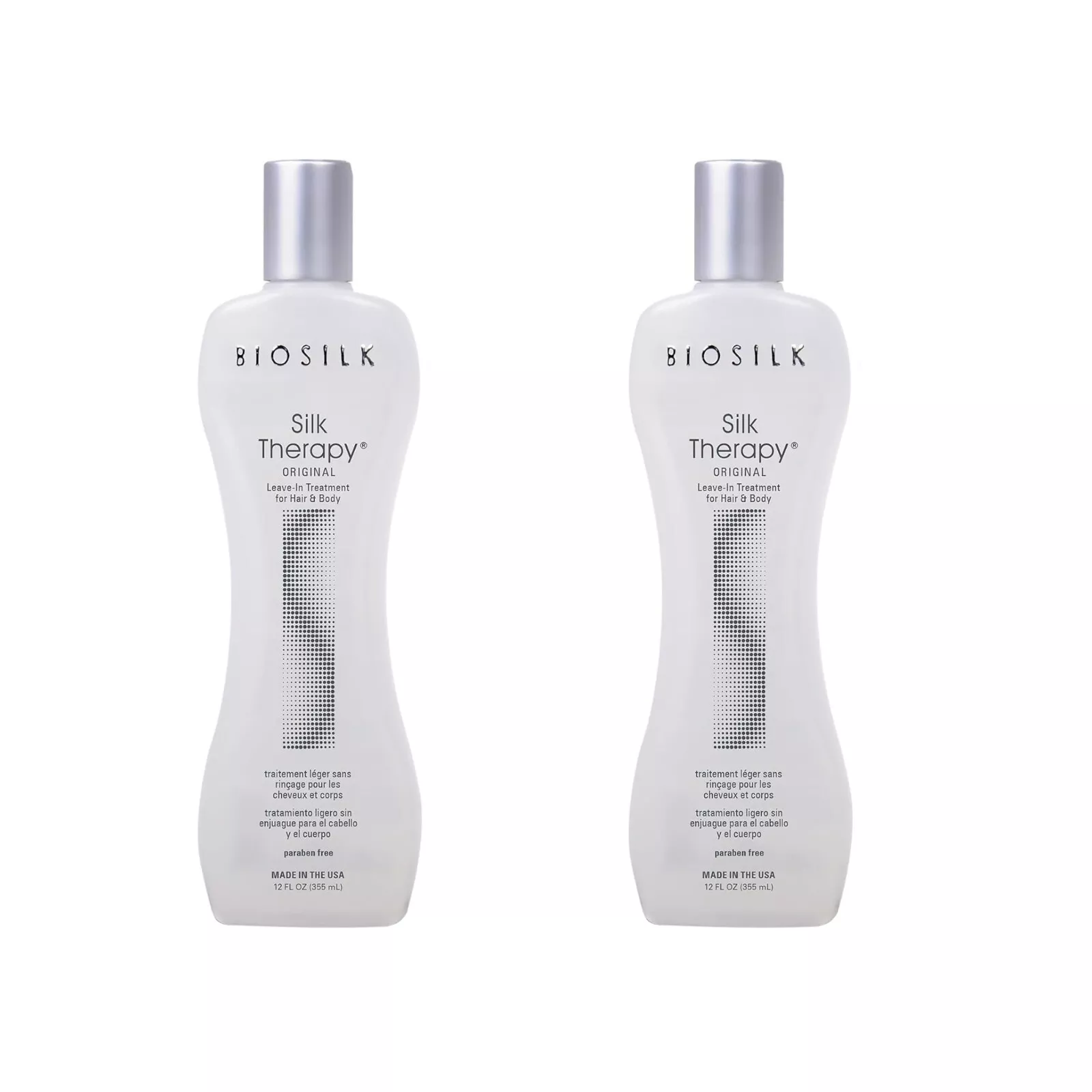 Biosilk Silk Therapy Original Leave-In Therapy for Hair and Body 12 oz ...