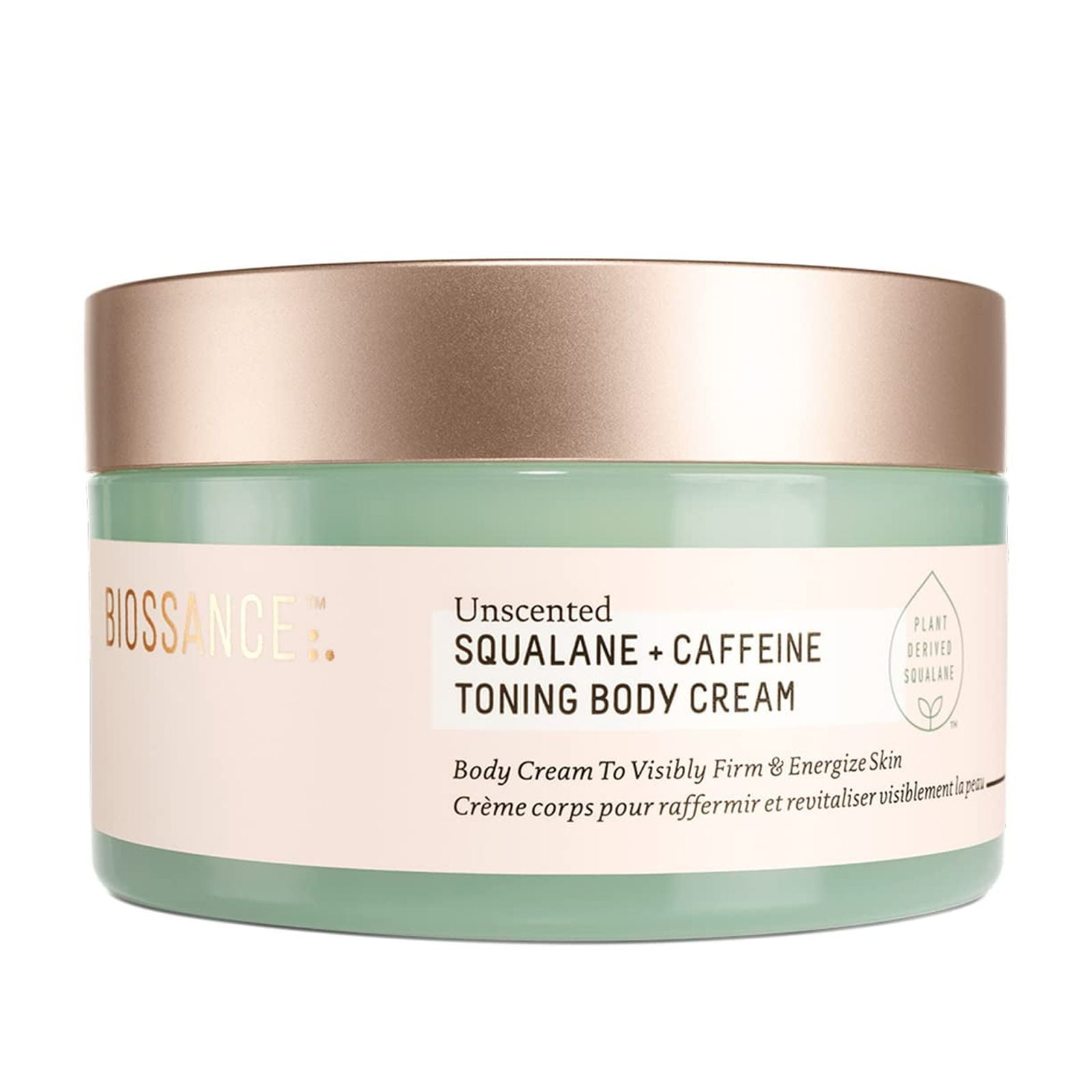 Biossance Squalane + Caffeine SAF21 Toning Body Cream - Moisturizer ...