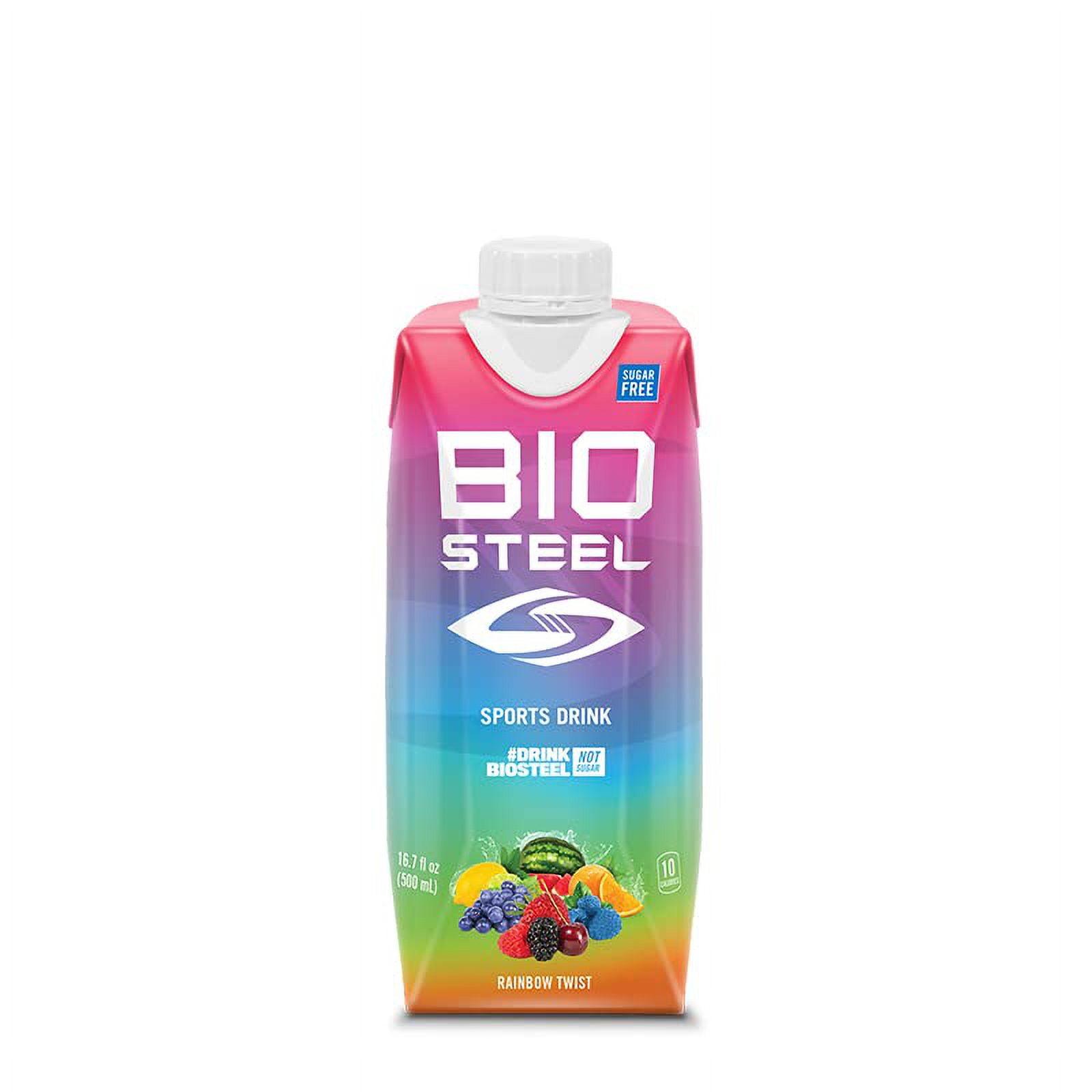 Biosteel Sport Ready-to-Drink Rainbow Twist 16.7 fl oz (Pack of 3 ...