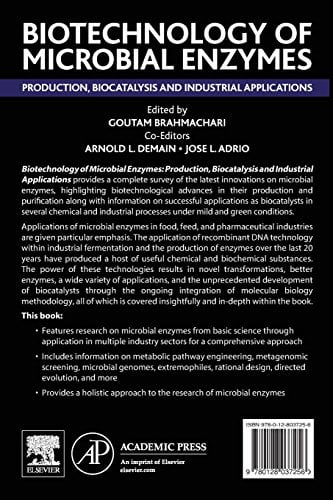 Pre-Owned Biotechnology of Microbial Enzymes: Production, Biocatalysis ...