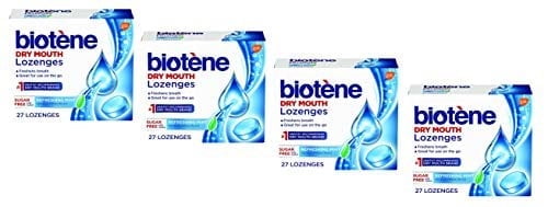 Biotene Dry Mouth Lozenges for Fresh Breath 27 count, Refreshing Mint ...