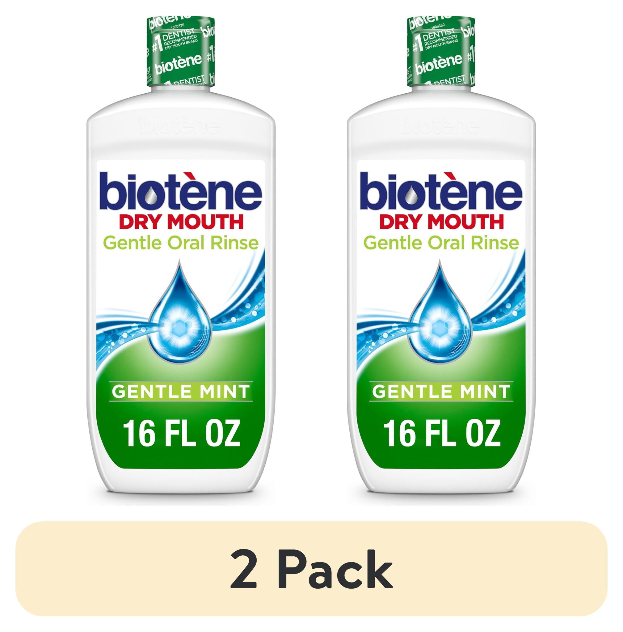 (2 pack) Biotene Gentle Moisturizing Oral Rinse Mouthwash for Dry Mouth ...
