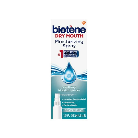 Biotene Oral Balance Dry Mouth Moisturizing Gel, Flavor Free, Soothes ...