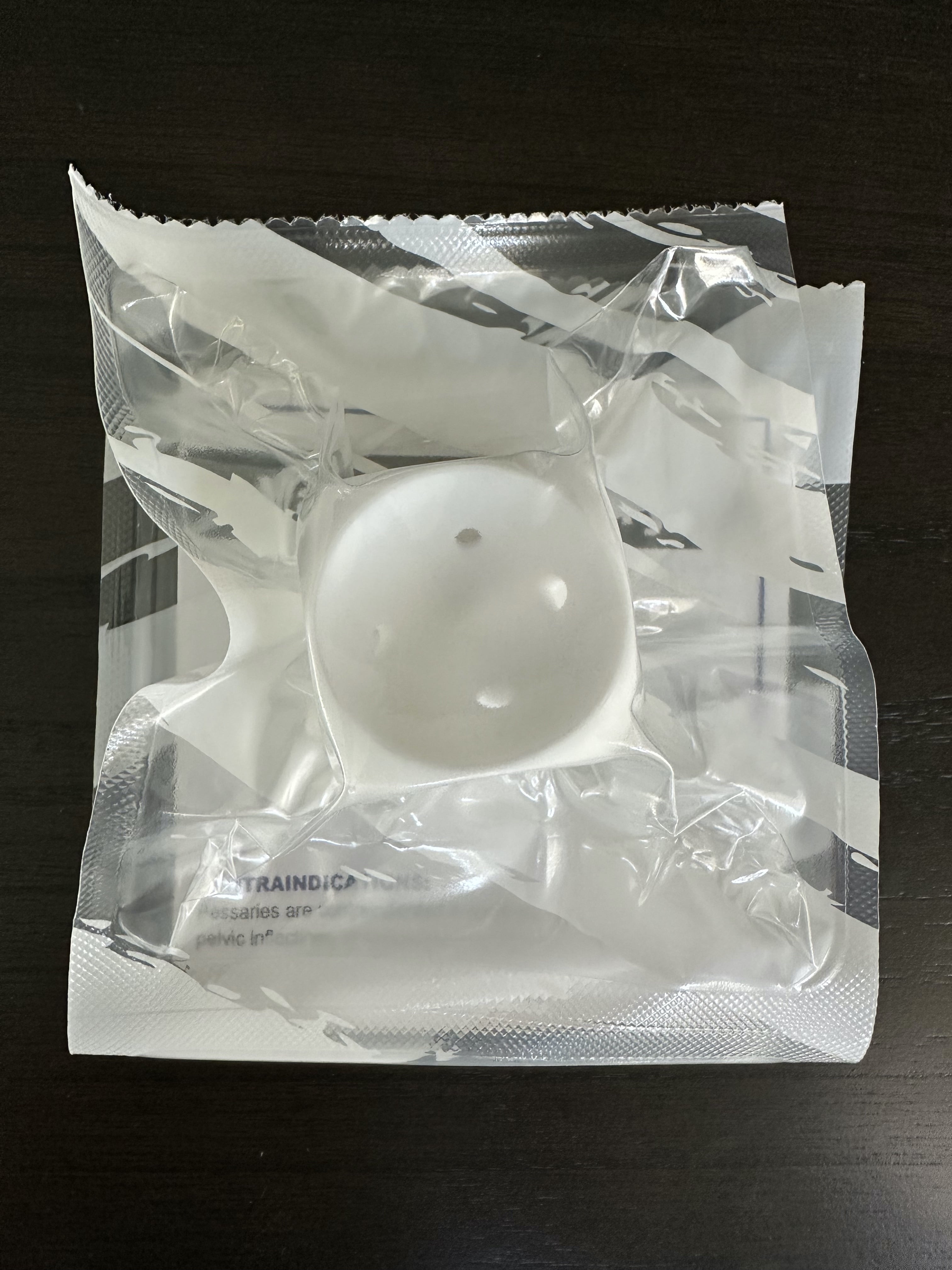 Bioteque Pessary Cube with Drainage Holes Size 4 Silicone - Walmart.com