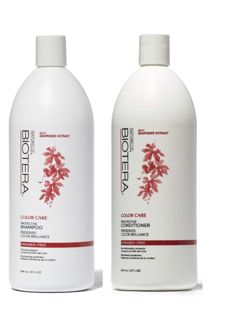 Biotera Paraben-Free Color Care Shampoo & Conditioner 32 oz with UV ...