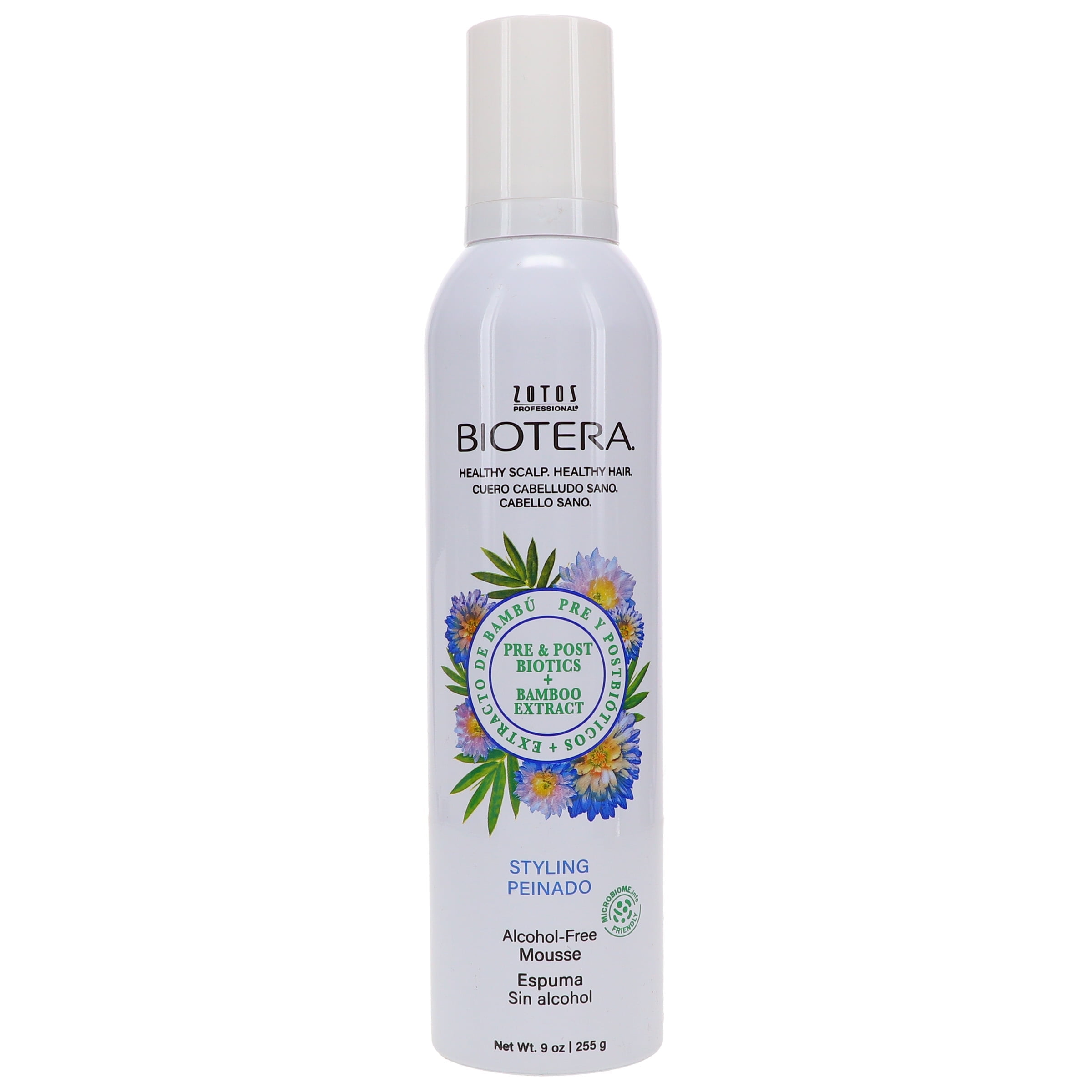 Biotera Flexible Hold Styling Mousse with Texture, 9 oz - Walmart.com