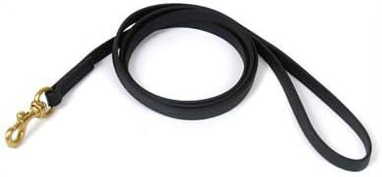 Biothane All Weather Dog Leash Black (3-Feet X 1/2-Inch With Oring ...