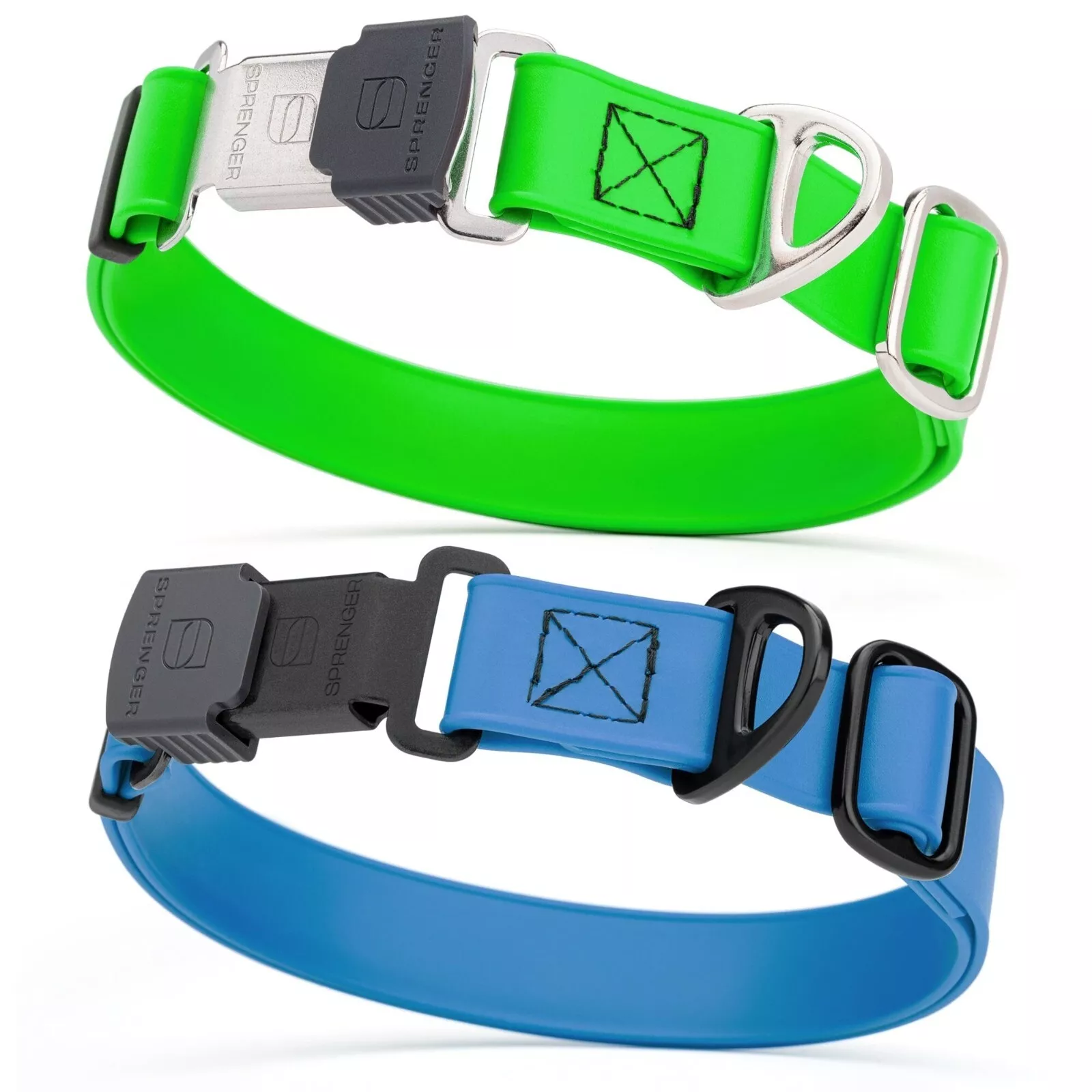 Biothane Waterproof Dog Collar with Herm Sprenger Stainless Steel QR ...