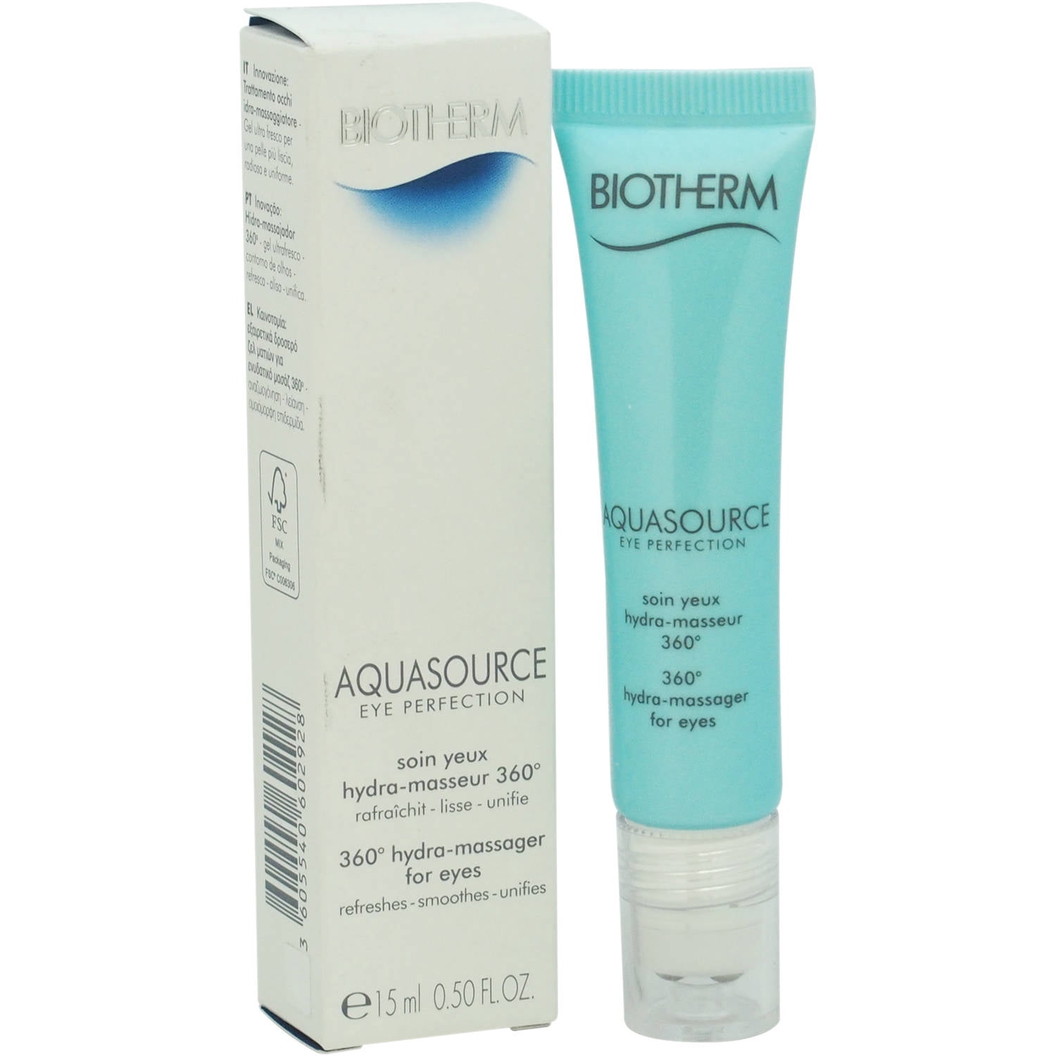 Biotherm Aquasource Eye Perfection 360 Hydra-Massager for Eyes, 0.5 fl ...