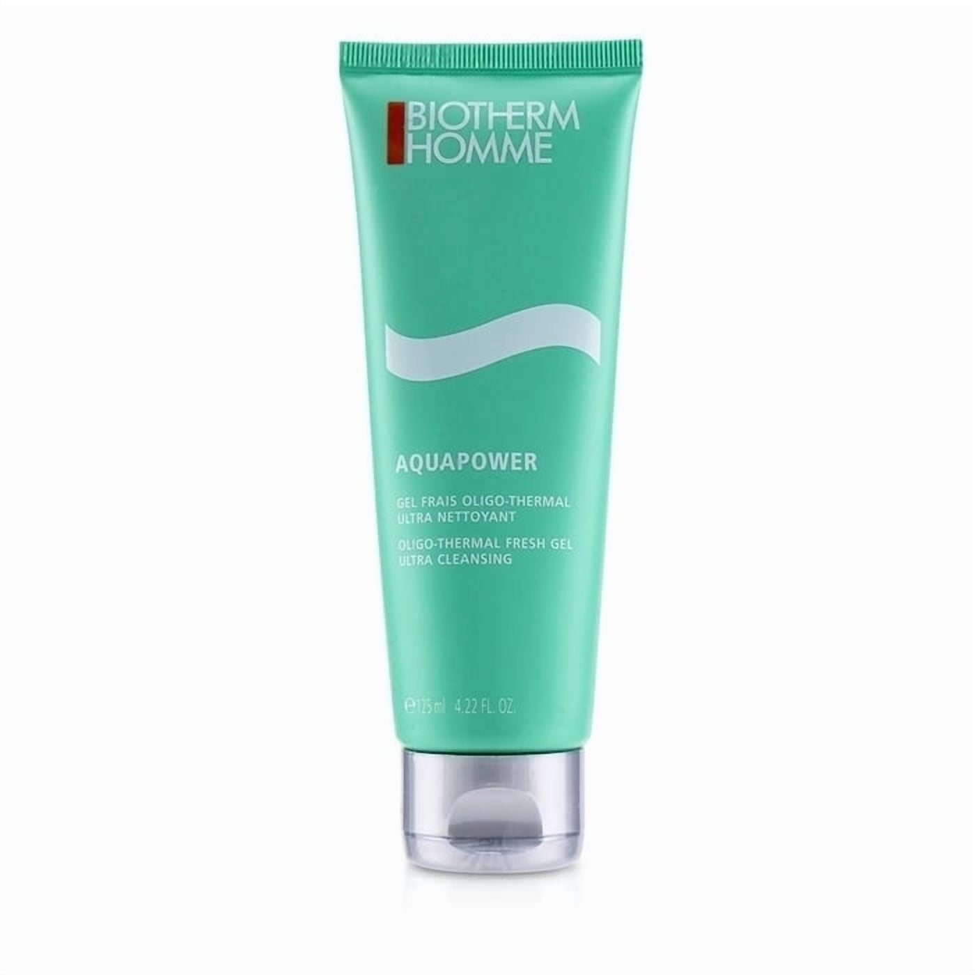 Biotherm Homme Aquapower Ultra Face Cleansing Gel, Face Wash for Men, 4 ...