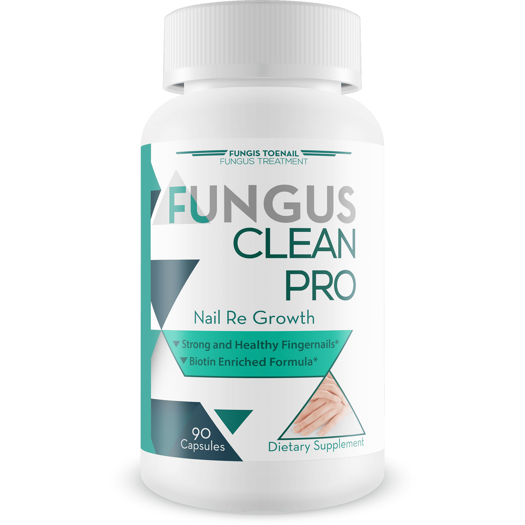 Biotin Nail Vitamins for Damaged Nails - Fungus Clean Pro Nail Regrowth ...