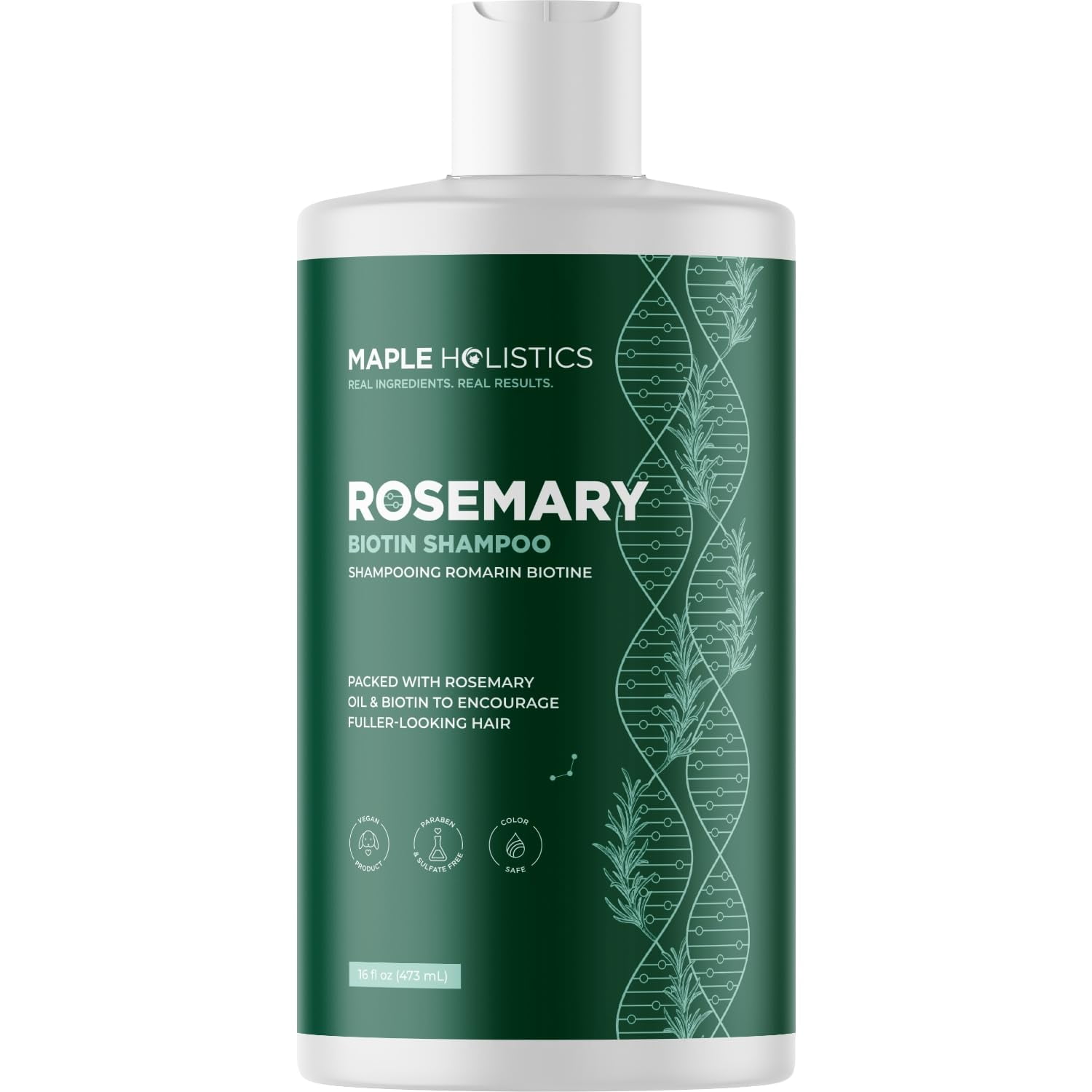 Biotin Rosemary Shampoo for OKA4 Hair Growth - Sulfate Free, Volumizing ...