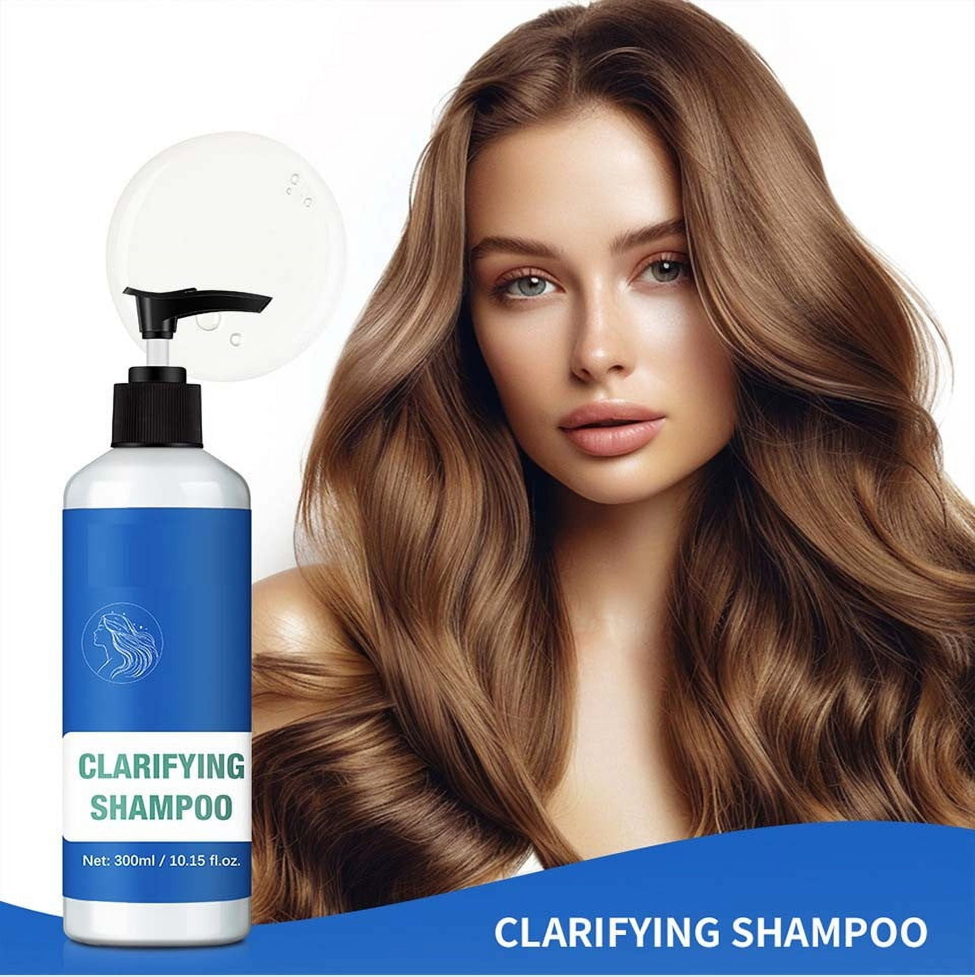 Biotin Shampoo, Black Hair Dye Shampoo for White Hair, 300ml ...