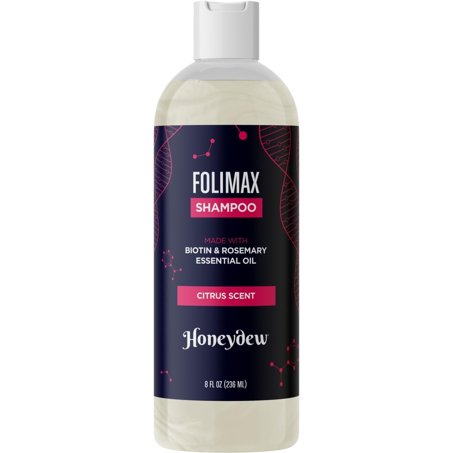 Maple Holistics Biotin Shampoo for Thinning Hair, 8 fl oz with Keratin ...
