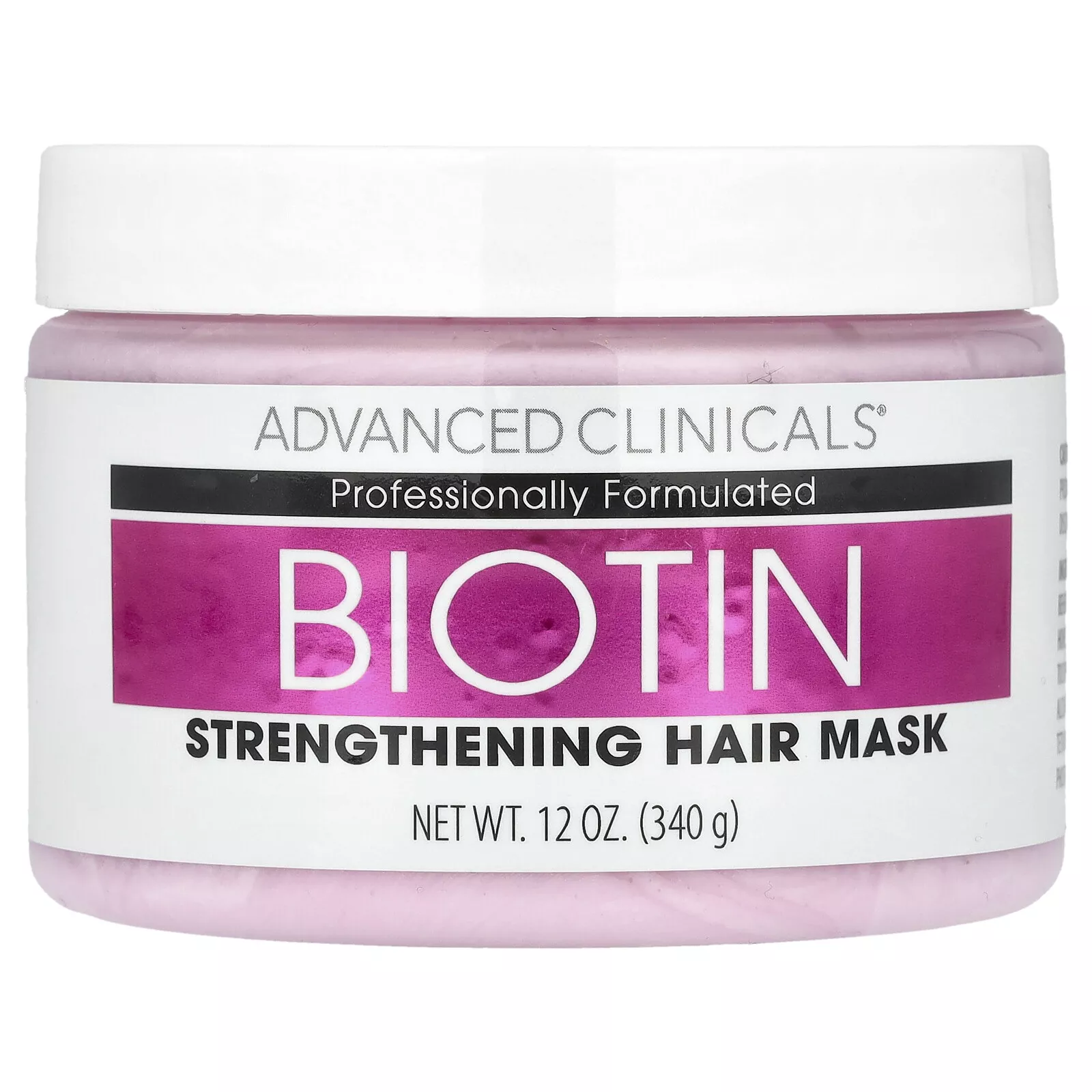 Biotin, Strengthening Hair Mask, 12 fl oz (340 ml) - Walmart.com