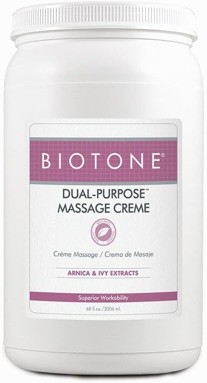 Biotone Dual Purpose Massage Cream Half Gallon (68oz) - Walmart.com