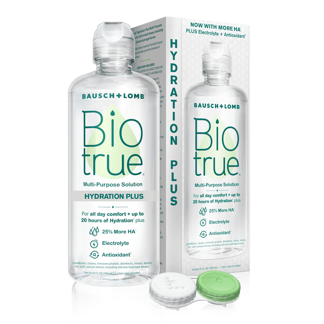 Biotrue Contact Lens Solution, Lens Case Included, 10 FL OZ - Walmart.com