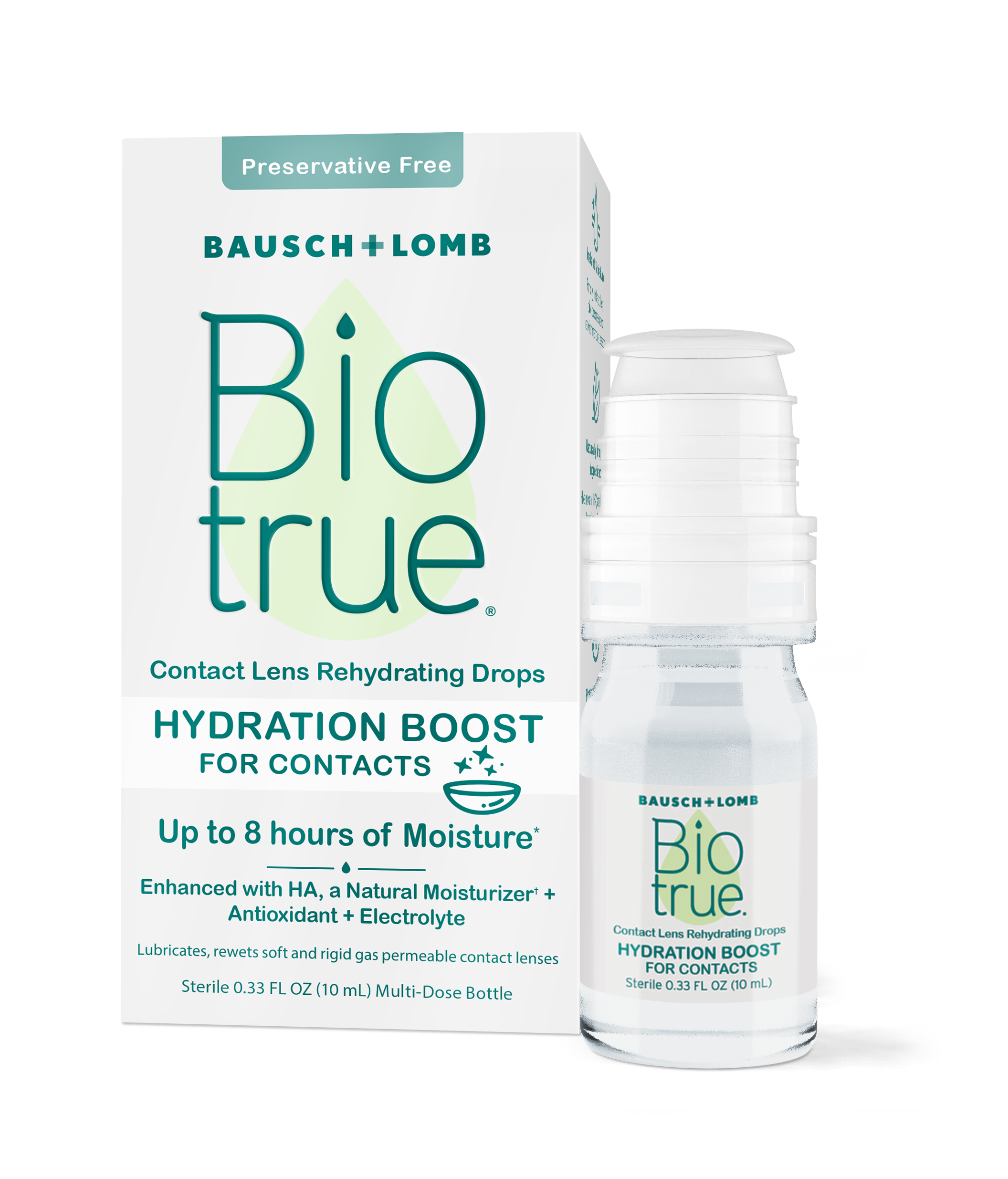 Biotrue Multi-Purpose Contact Lens Solution–from Bausch + Lomb– 10 fl ...