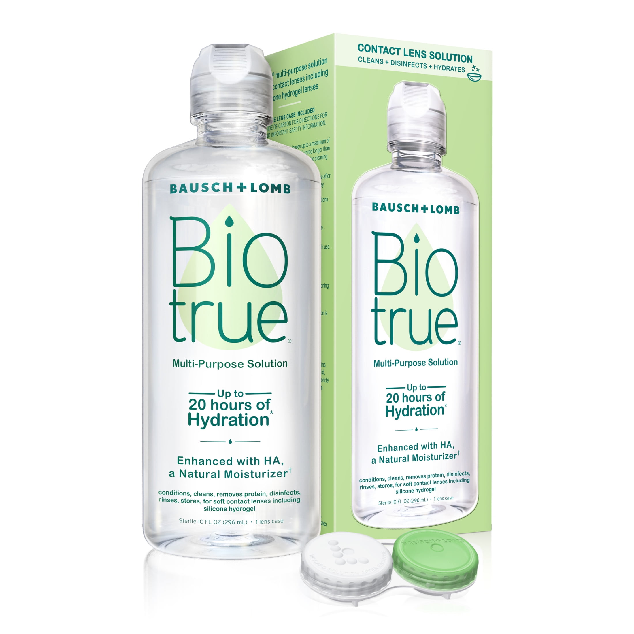 Biotrue Original Multi-Purpose Contact Lens Solution and Cleaner with ...