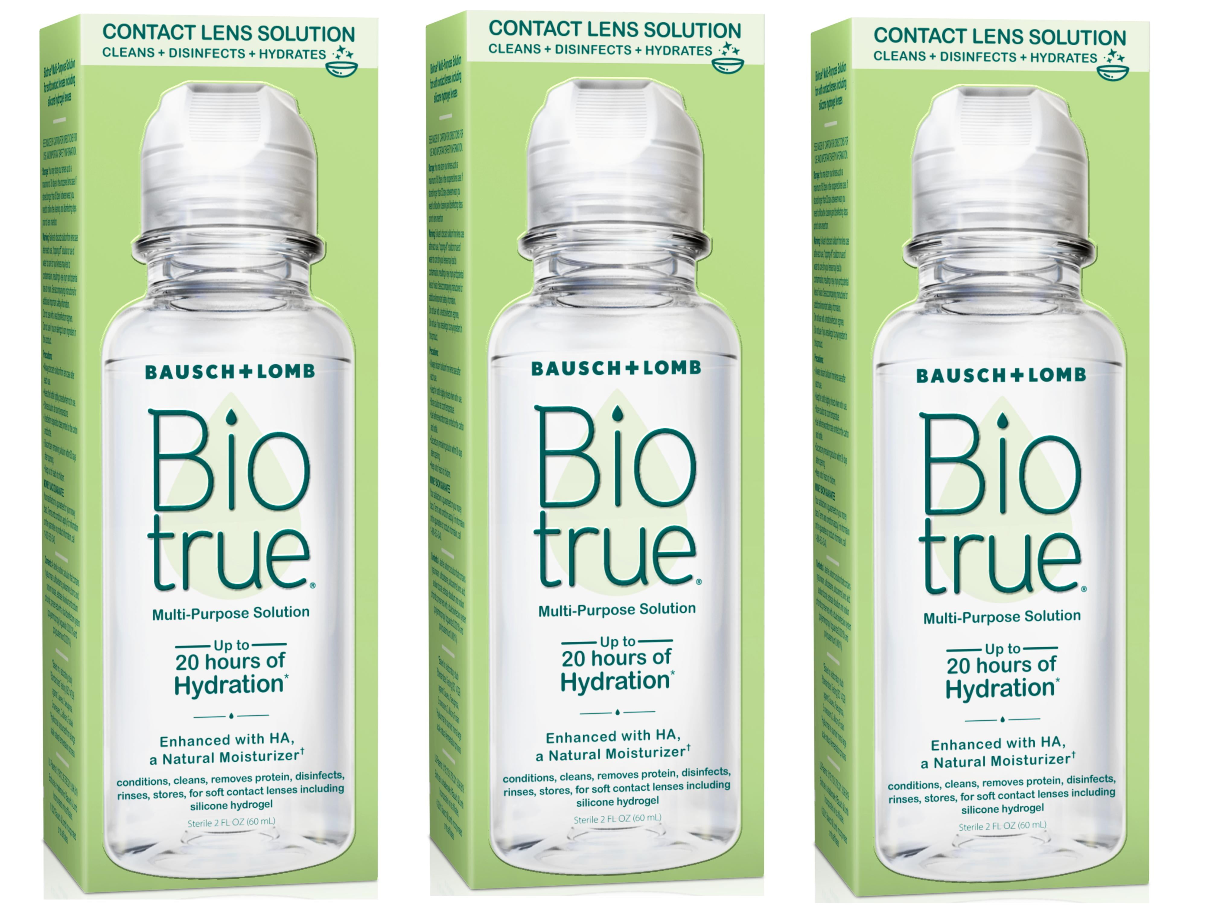 Biotrue Multi-Purpose Contact Lens Solution–from Bausch + Lomb–2 fl oz ...