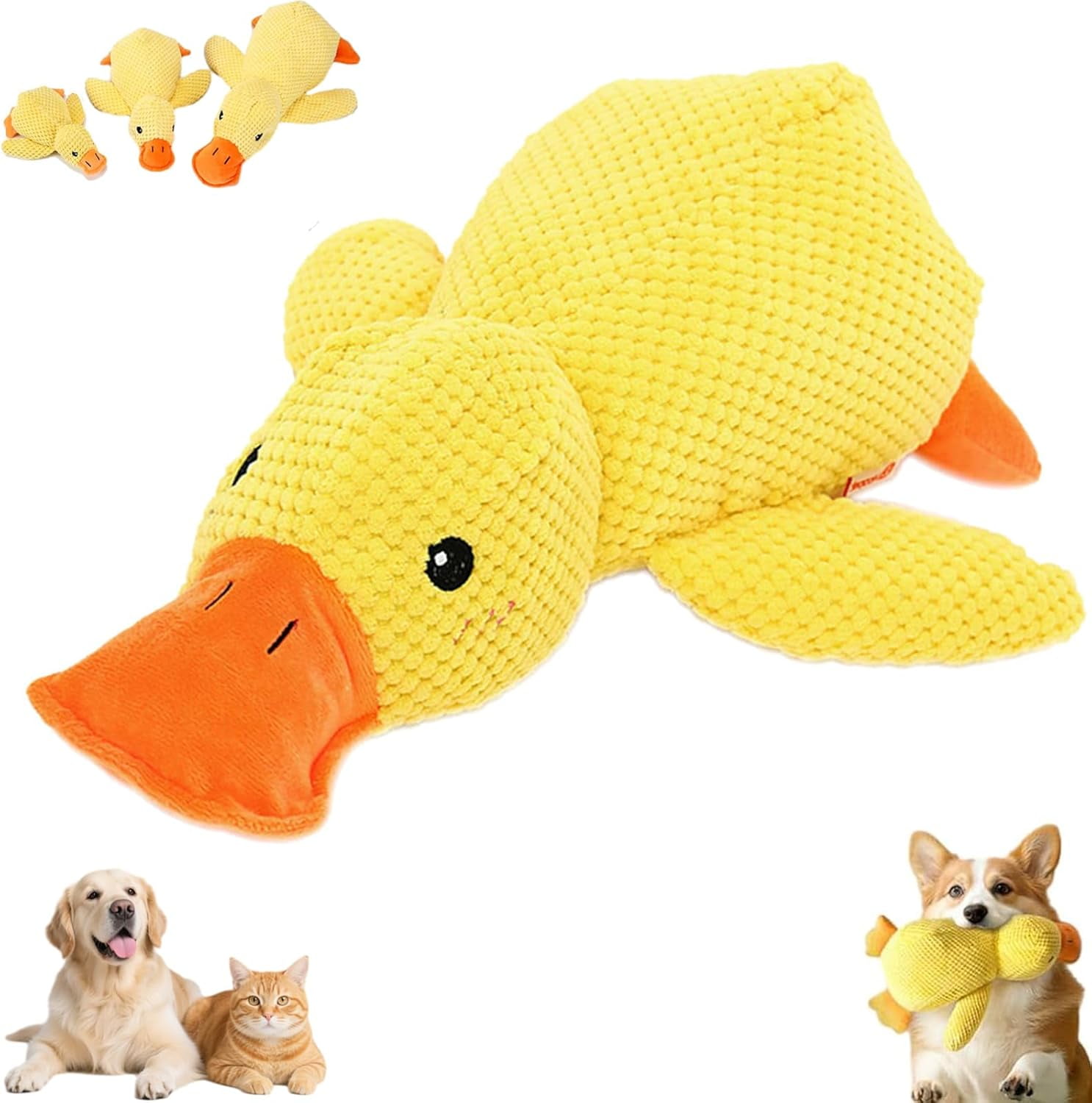 Biovet Md Calming Duck, Biovet Md Duck Toy, Calming Ducks Toy for Dogs ...