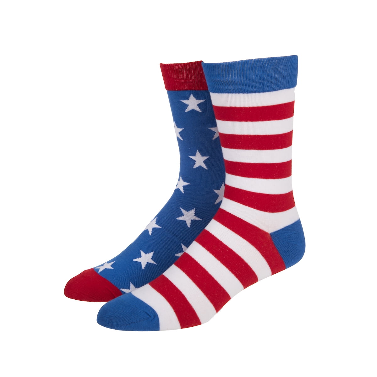 Bioworld American Flag Stars & Stripes Mens Crew Socks - Walmart.com