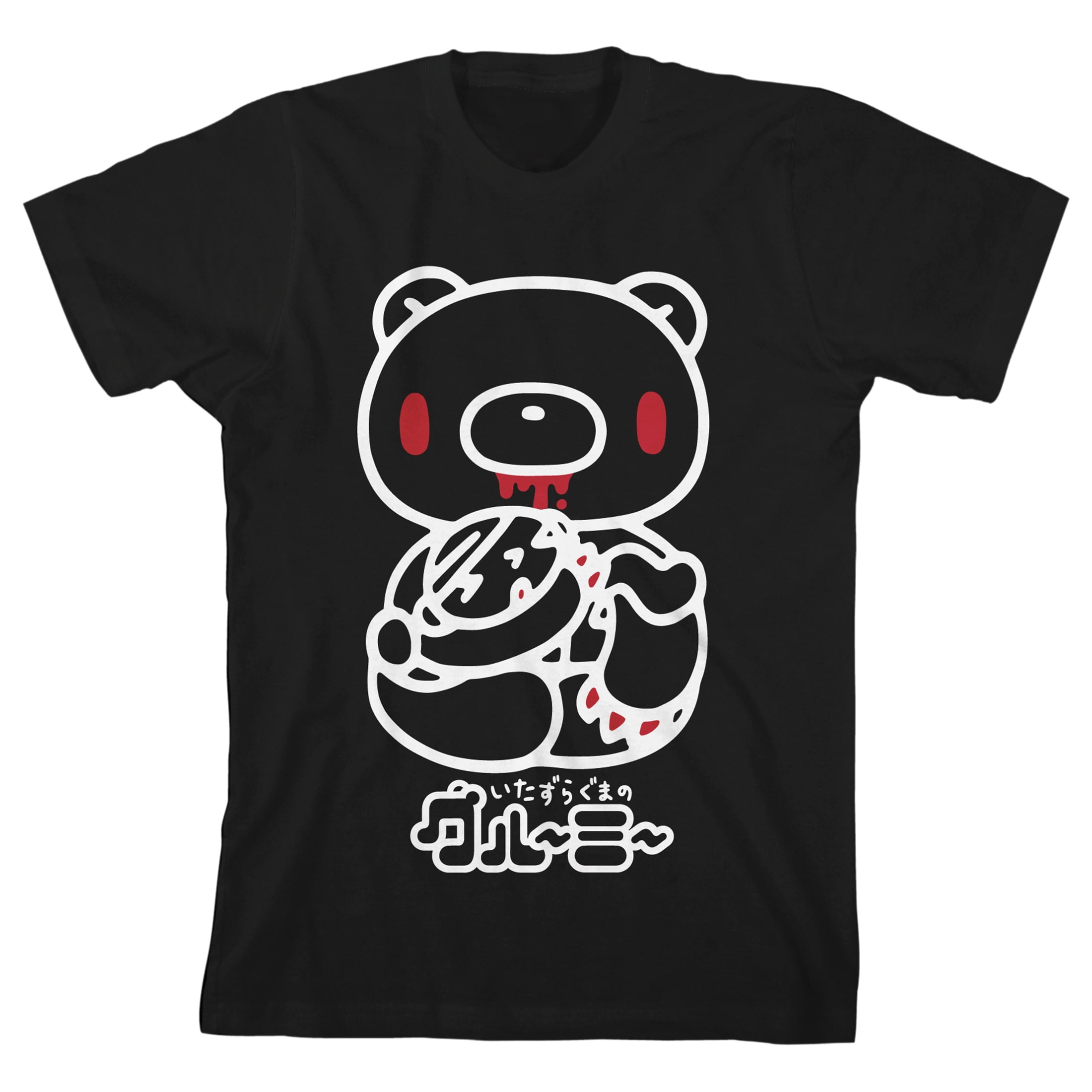 Bioworld Gloomy Bear and Pity White Line Character Art Youth Black ...