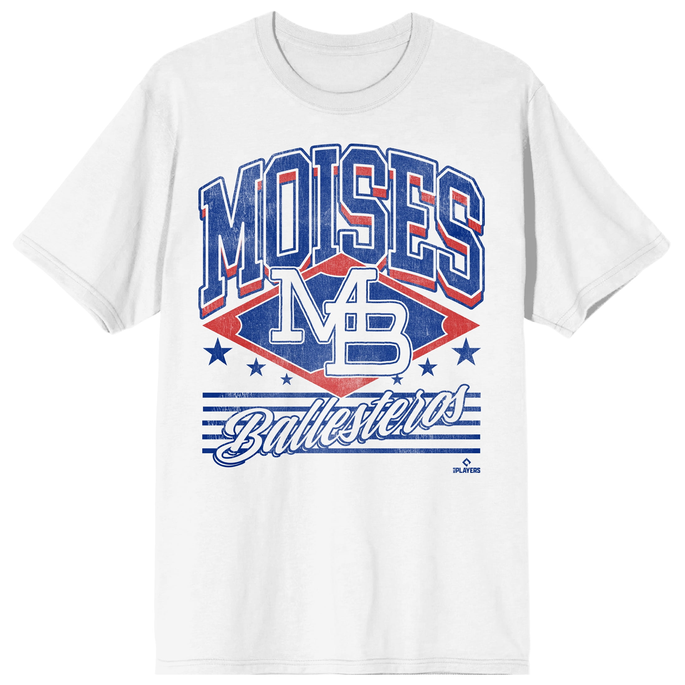 Bioworld MLBPA Moises Ballesteros Logo Icon Stars Juniors Graphic Tee ...