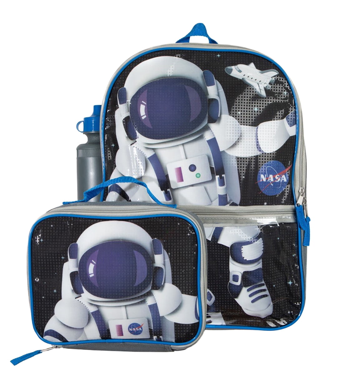 Bioworld Nasa Astronaut Accessories 3-Piece Mega Set 16" Kids Backpack ...