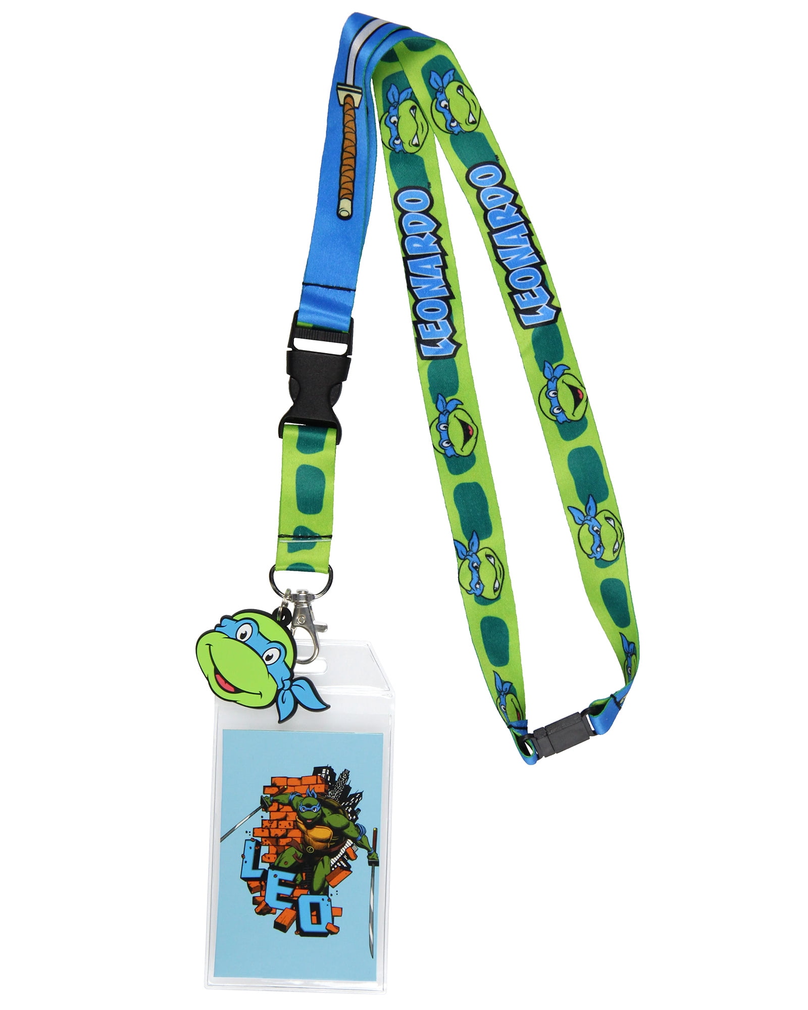 Teenage Mutant Ninja Turtles Character Design ID Badge Holder Lanyard ...