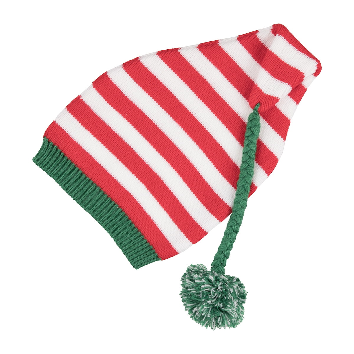 Bioworld Red & White Stripe Christmas Sleep Cap - Walmart.com