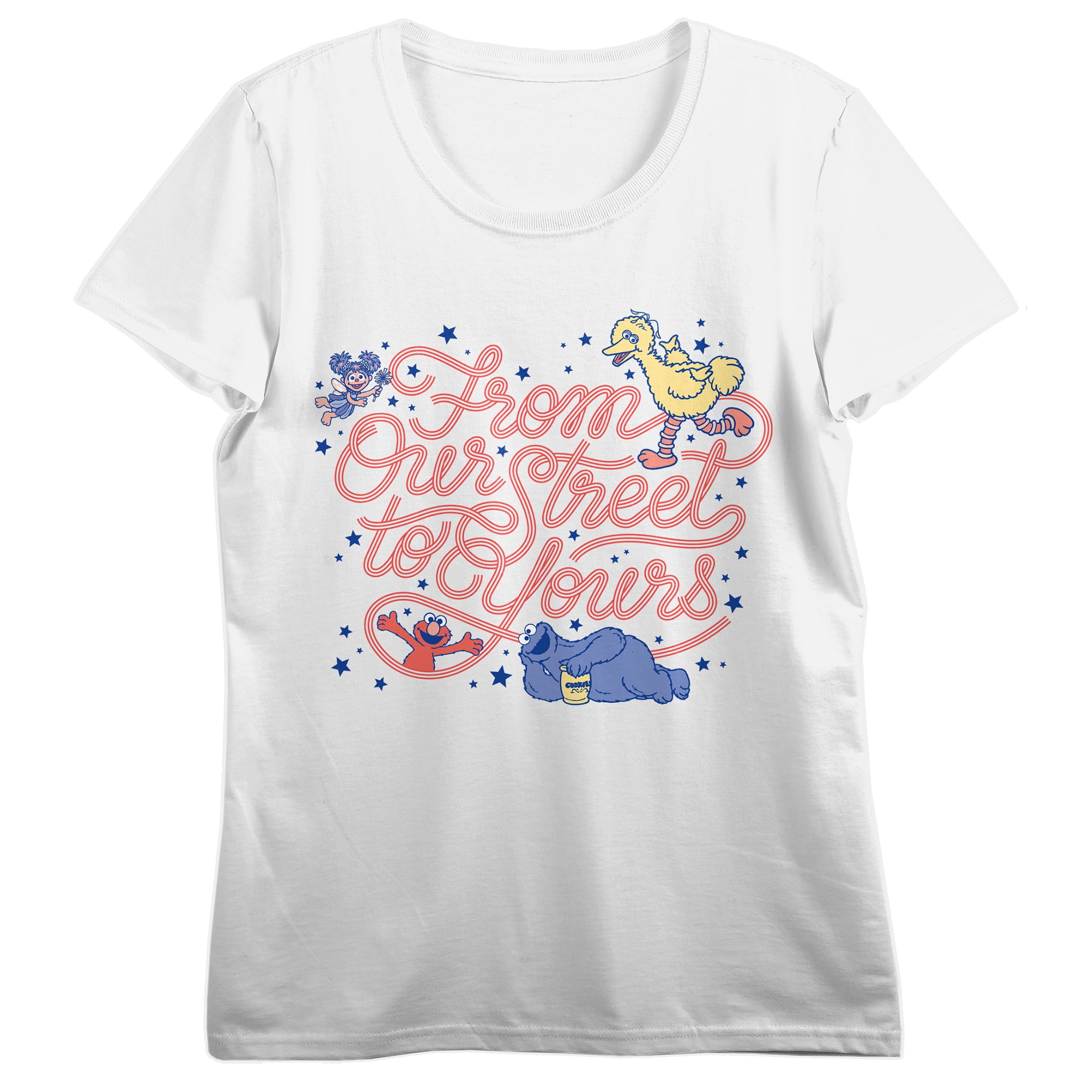 Bioworld Sesame Street From Our Street to Yours Juniors Graphic Tee ...