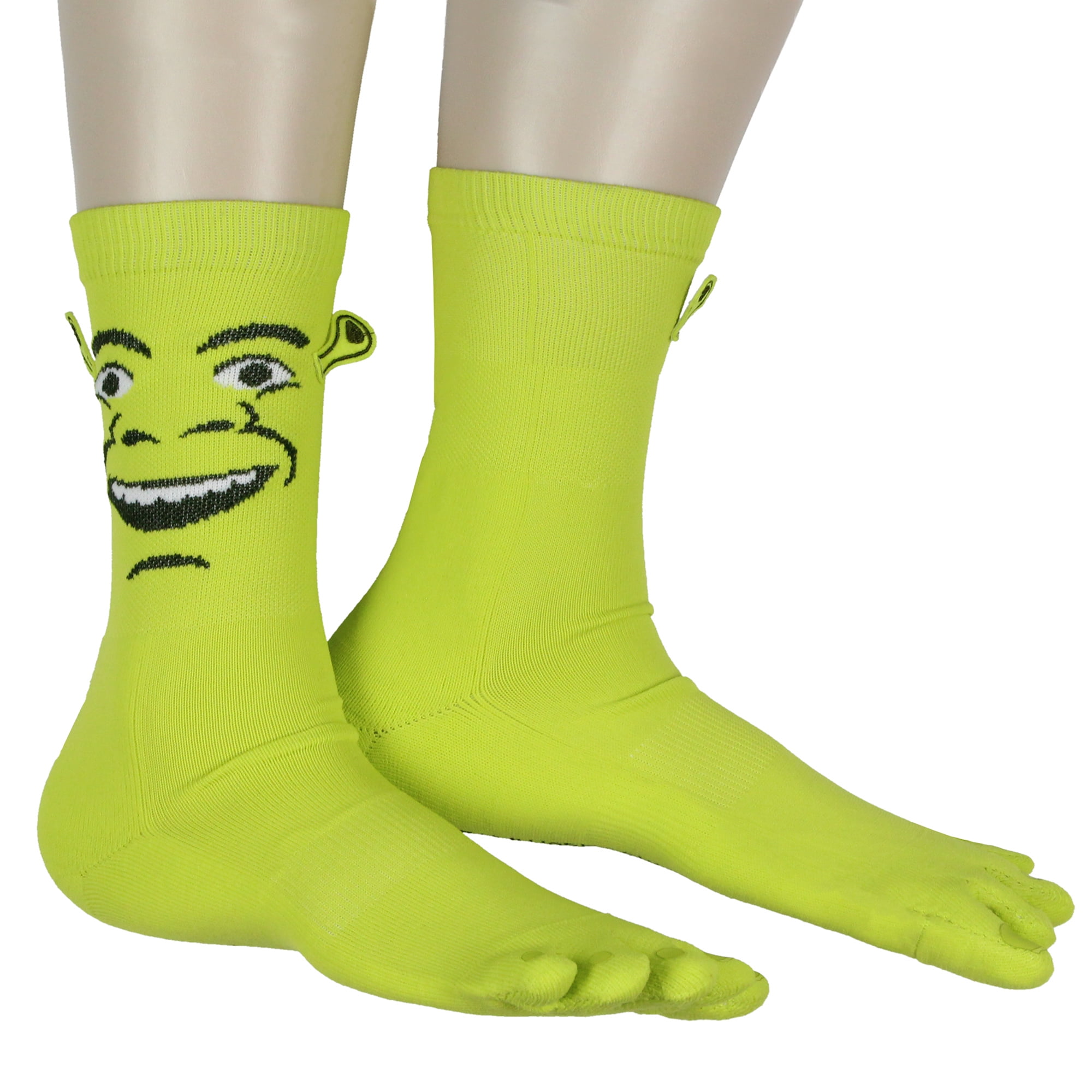 Bioworld Shrek Big Face 3D Ears Character Design Individual Toes Crew ...