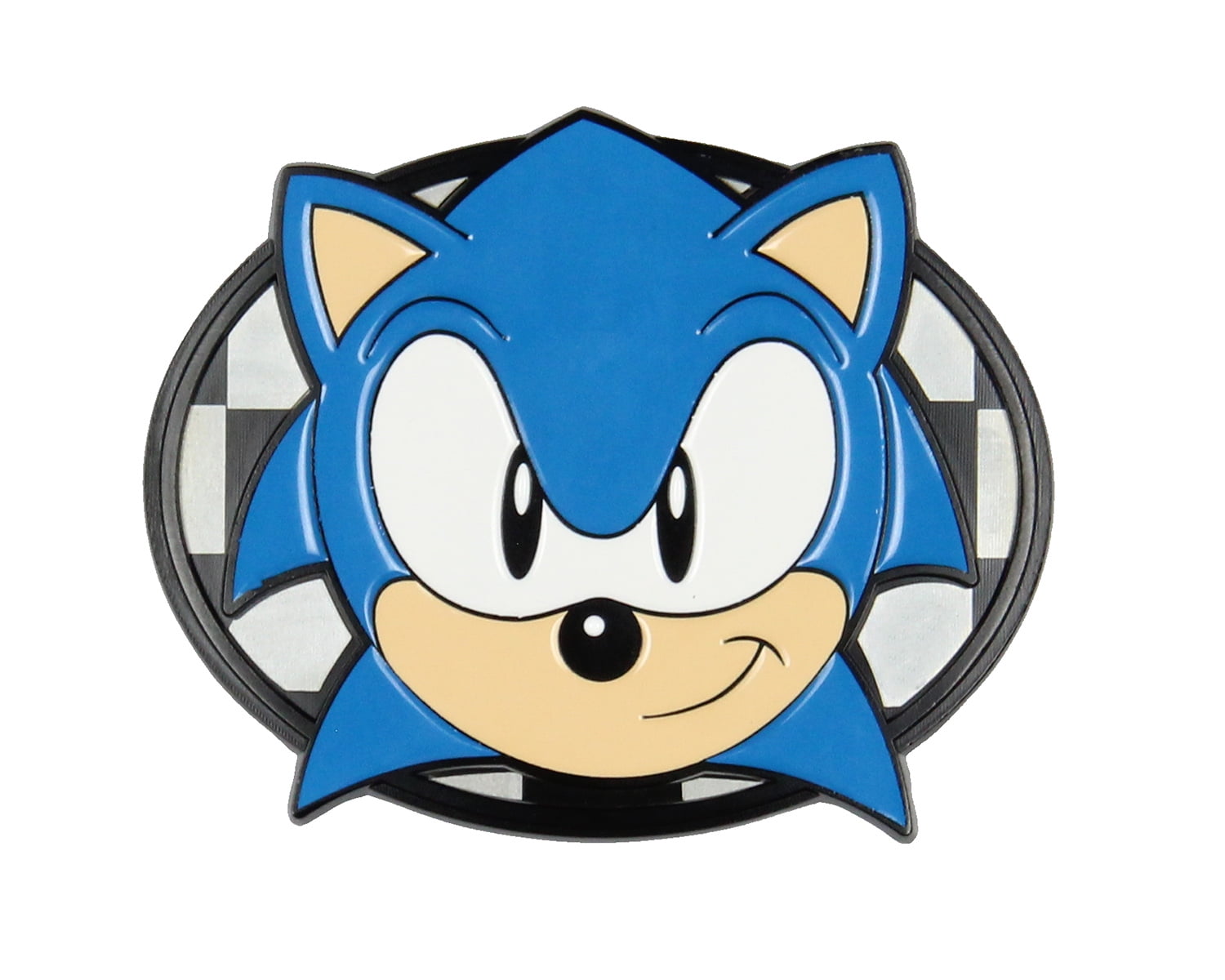 Bioworld Sonic The Hedgehog Heavy Duty Sonic Design Adult Novelty Metal ...