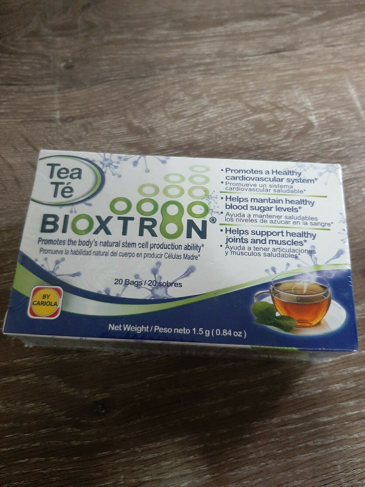 Bioxtron Blue-Green Algae Natural Supplement Tea - Promotes Stem Cells ...