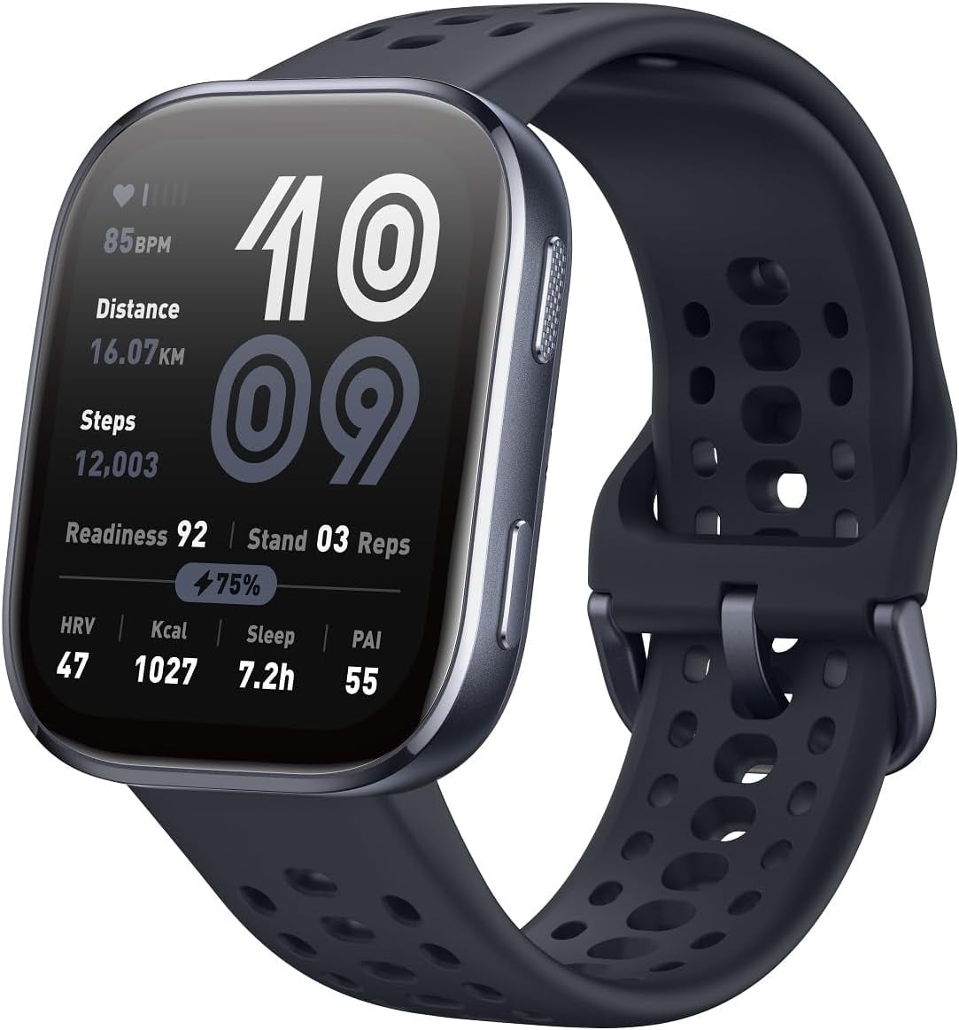 Bip 6 Smart Watch 46mm, 14 Day Battery, 1.97" AMOLED Display, GPS ...