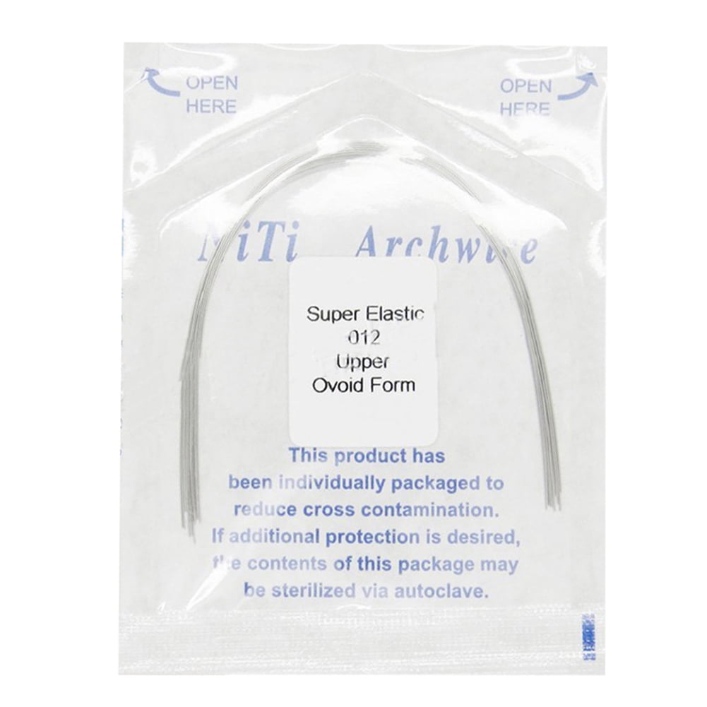 Biplut 10 Pcs Super Elastic NiTi Round Ovoid Upper/Lower Dental ...