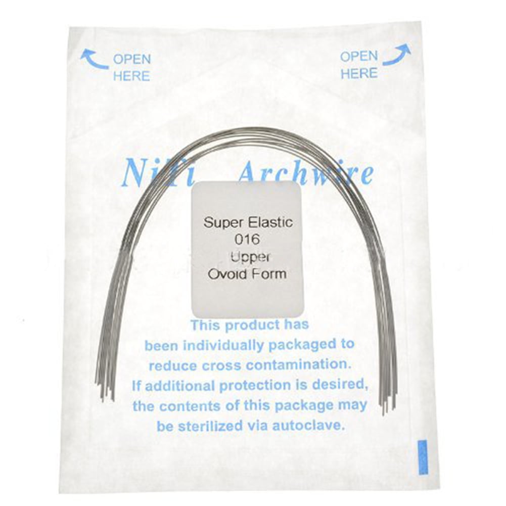Biplut 10 Pcs Super Elastic NiTi Round Ovoid Upper/Lower Dental ...