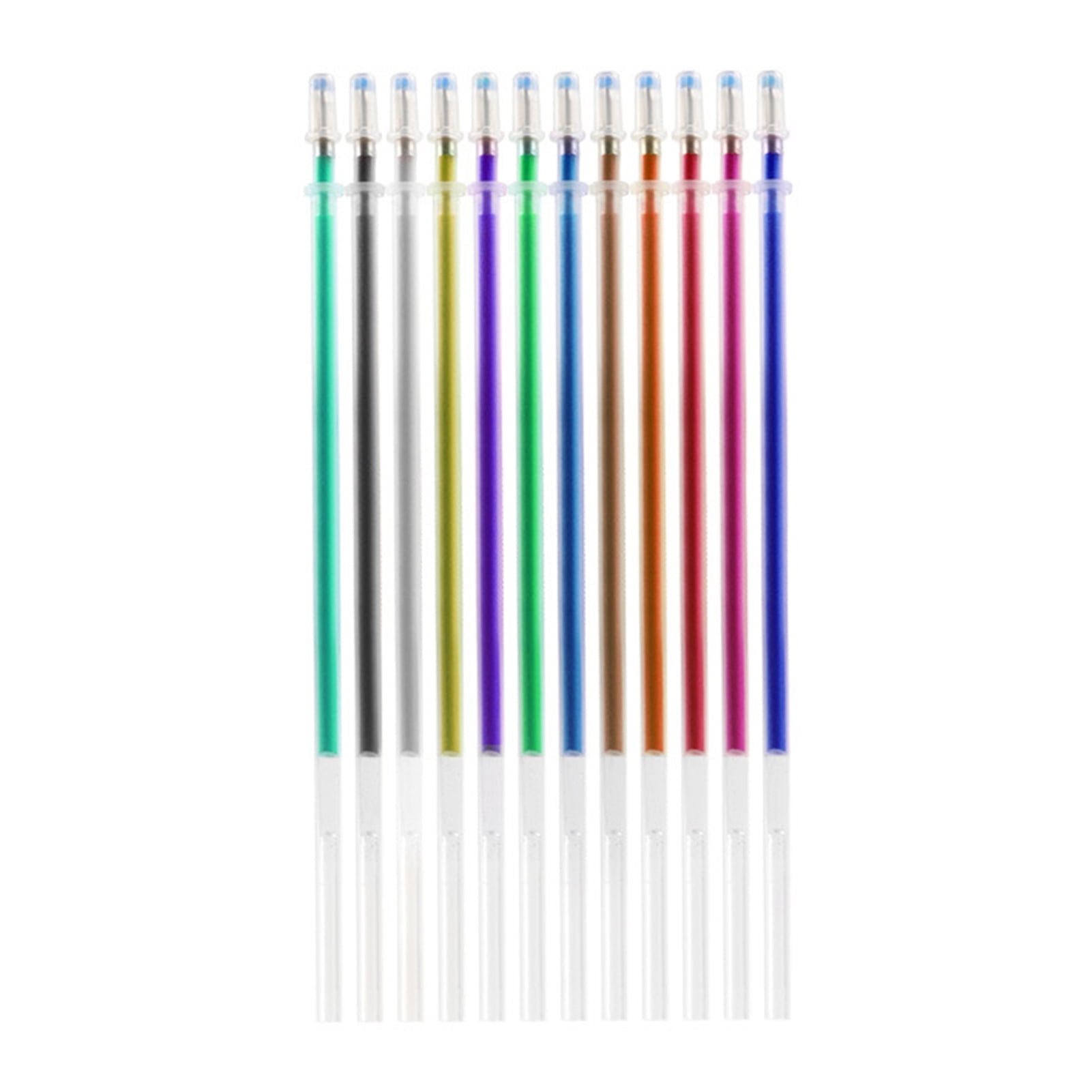 Biplut 12Pcs Pen Refills Watercolor Nice-looking Long-lasting Quick ...