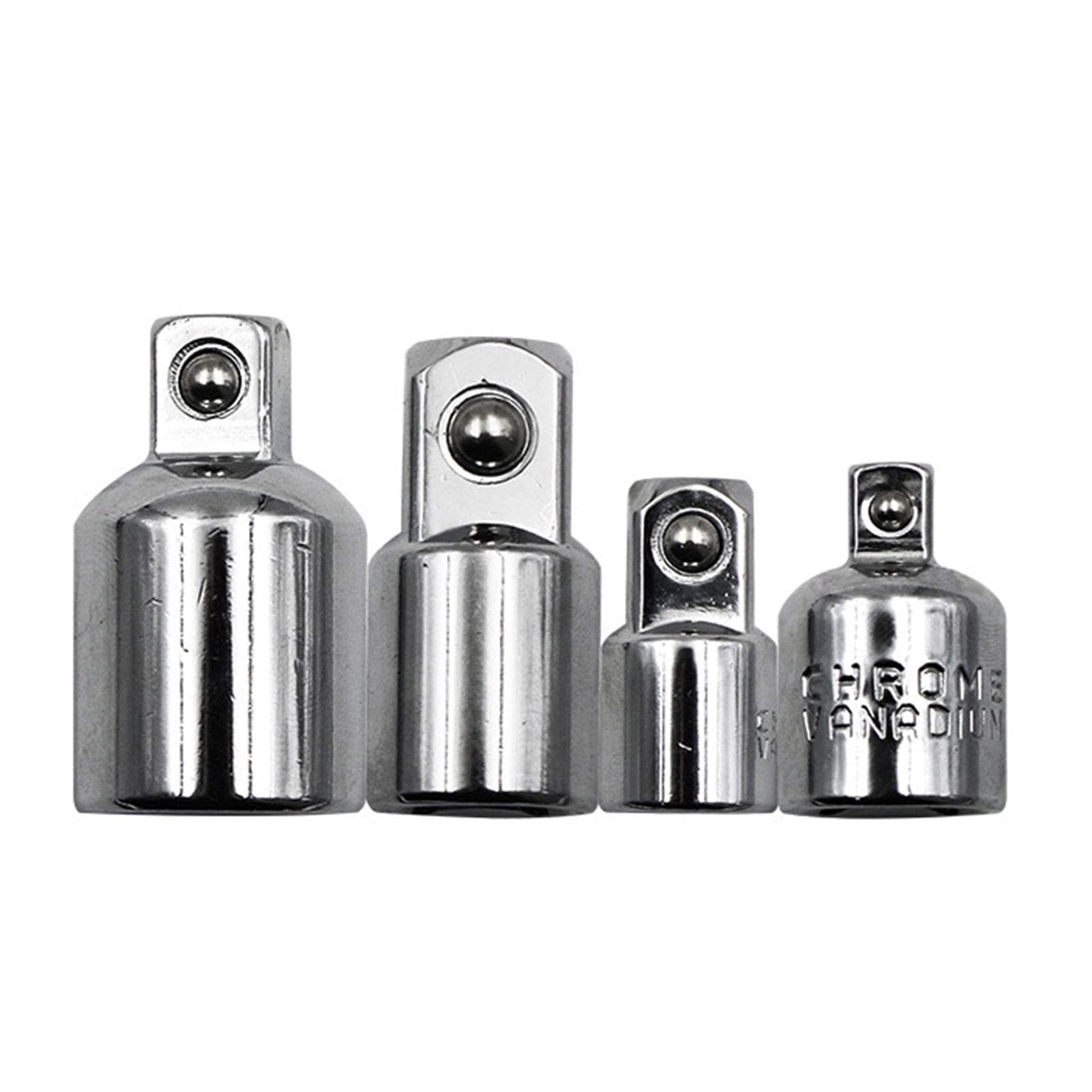 Biplut 4Pcs Socket Adapter Hard Durable Chrome Vanadium Alloy Steel ...
