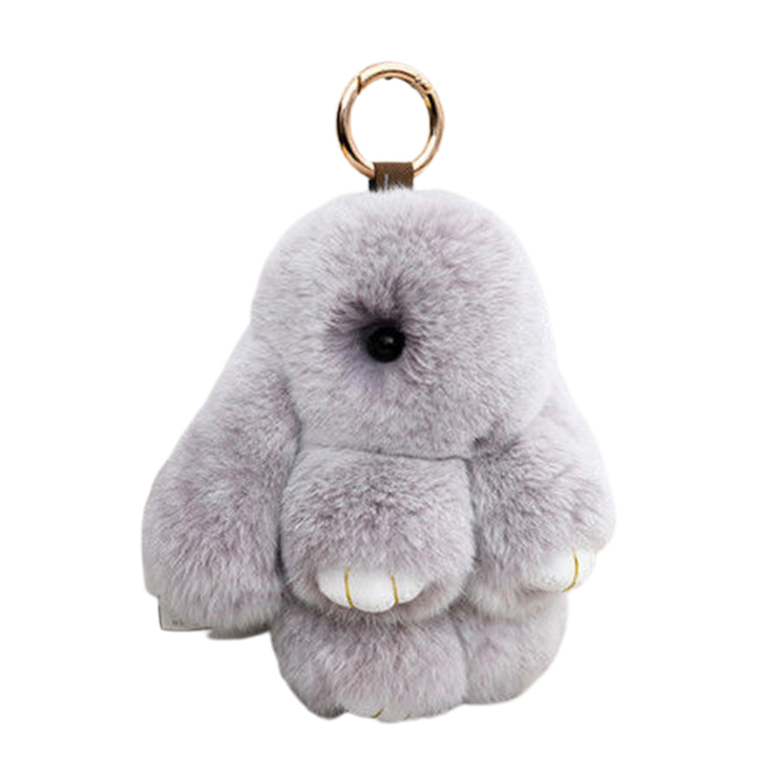 Biplut Bunny Keychain Super Soft Faux Plush Lovely Rabbit Doll Plushies ...
