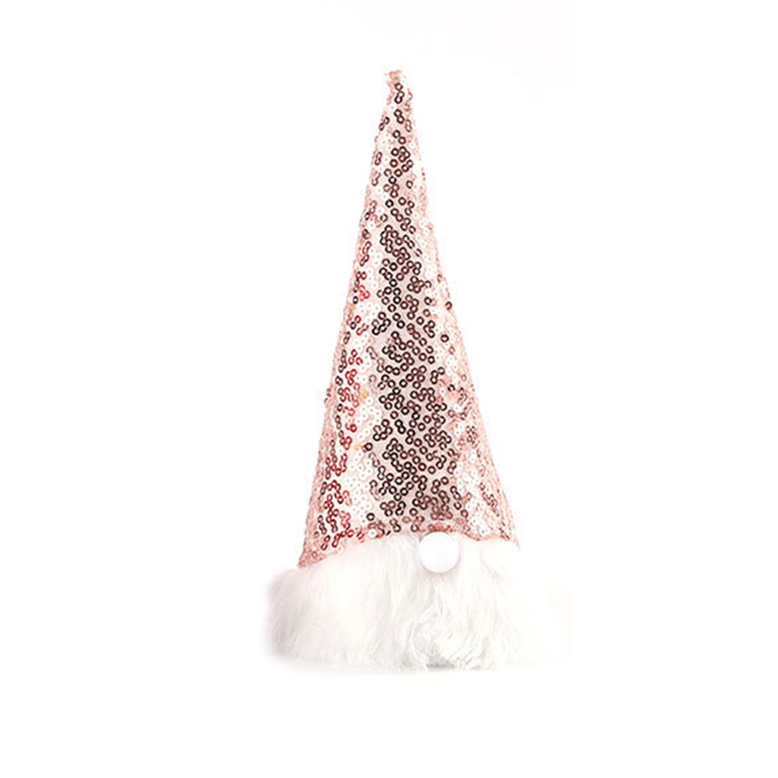 Biplut Christmas Faceless Doll Shiny Sequin Knitted Hat Cute Gnome Doll ...