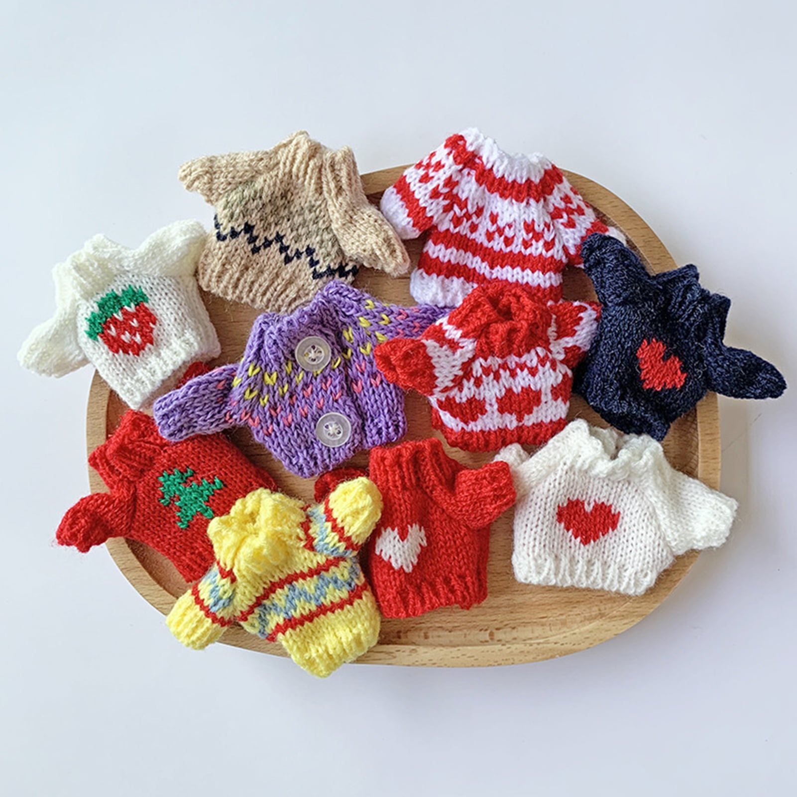 Biplut Doll Sweater Free Collocation Cartoon Decorative High Elastic ...