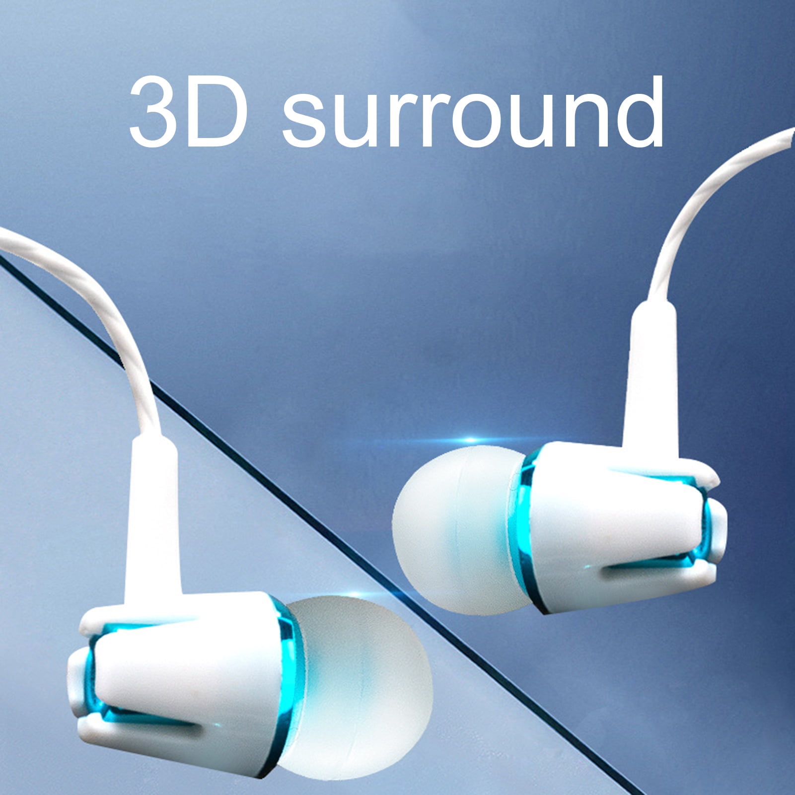 Biplut Earbuds Comfortable Noise Reduction Lightweight In-ear Wired ...