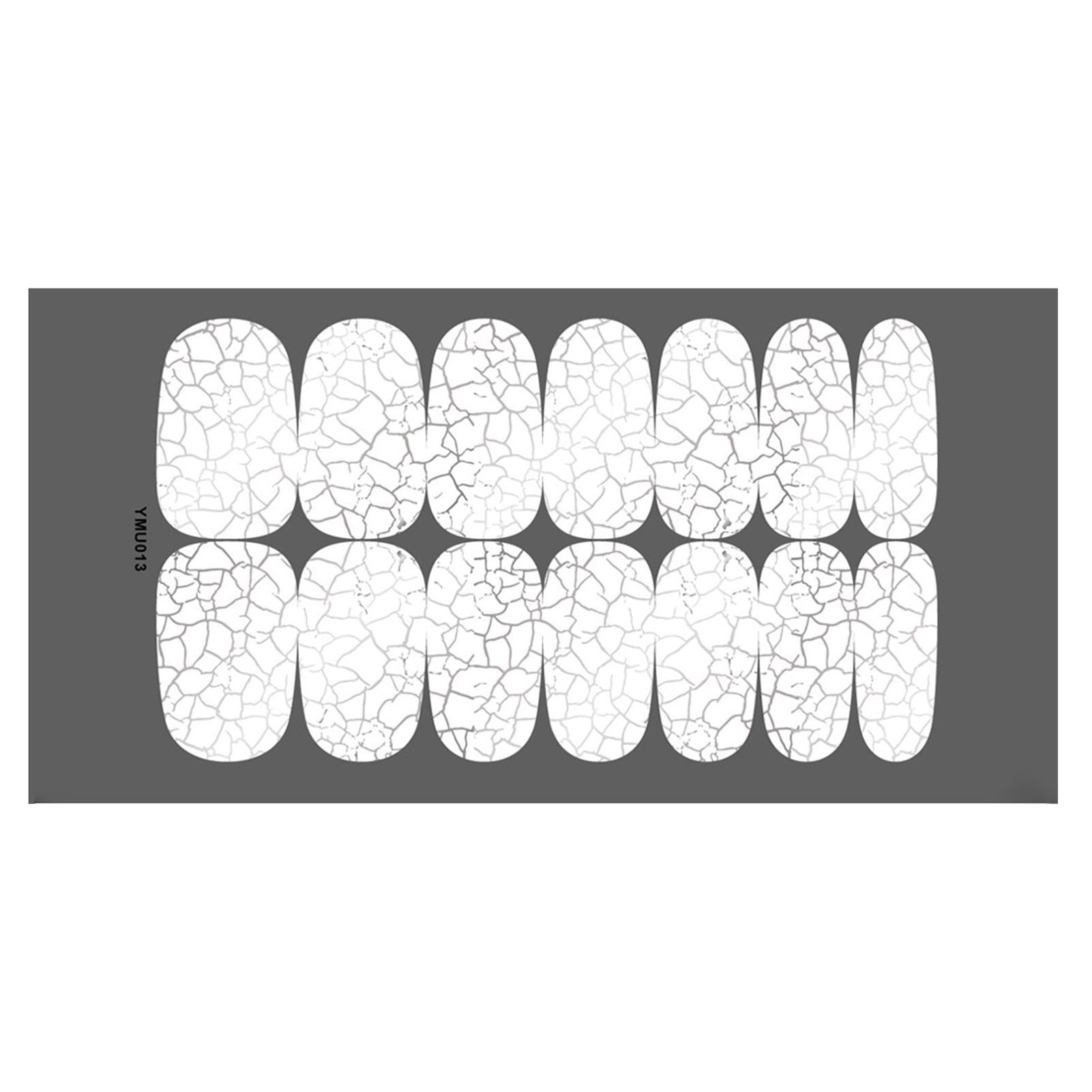 Biplut Luminous Nail Art Stickers Self Adhesive Breathable Festival ...