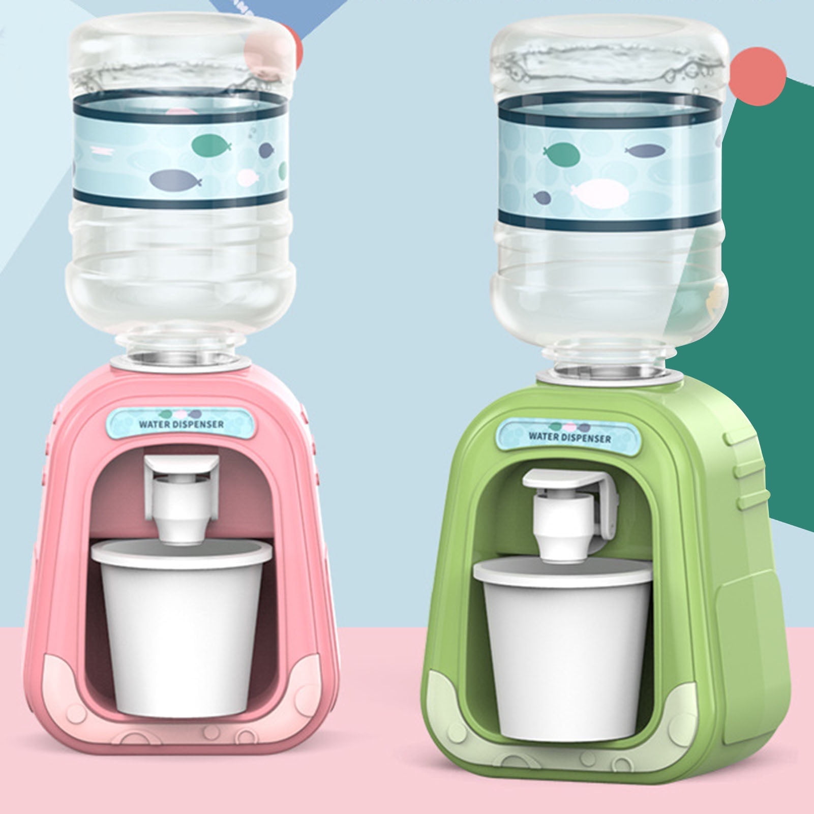 Biplut Mini Water Dispenser High Imitation Hands-on Ability Plastic ...