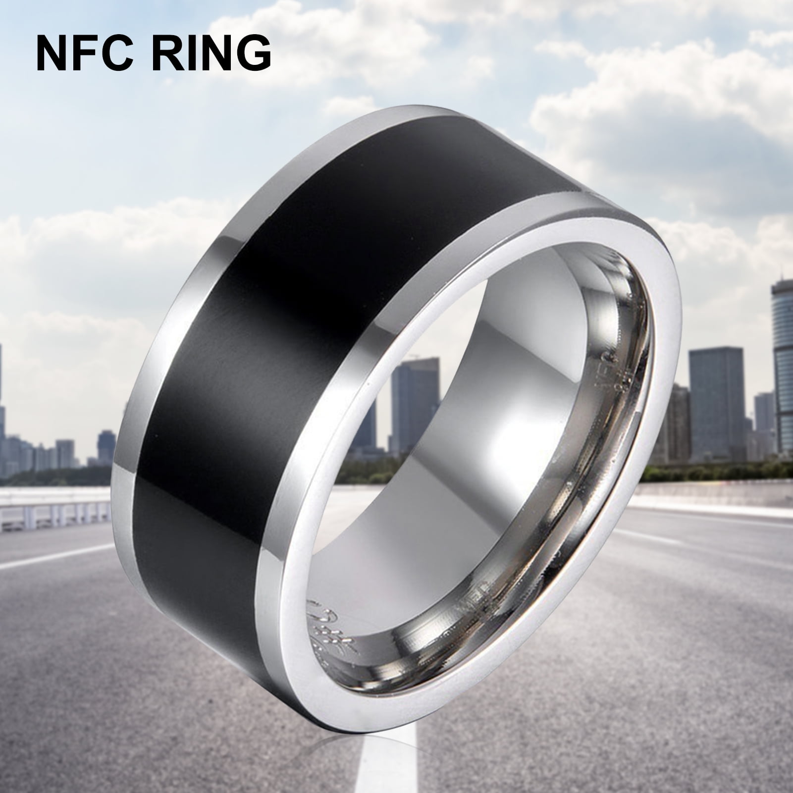 Biplut NFC Ring Universal Sensing Technology Comfortable Wear No Charge ...